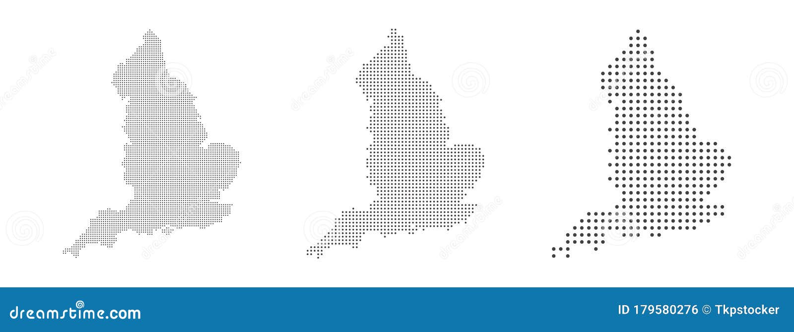 Abstract England Map with Dot Pixel Spotted Modern Concept Design ...