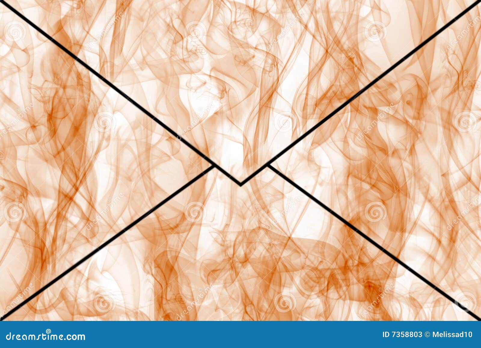 Abstract envelope stock illustration. Illustration of circle - 7358803