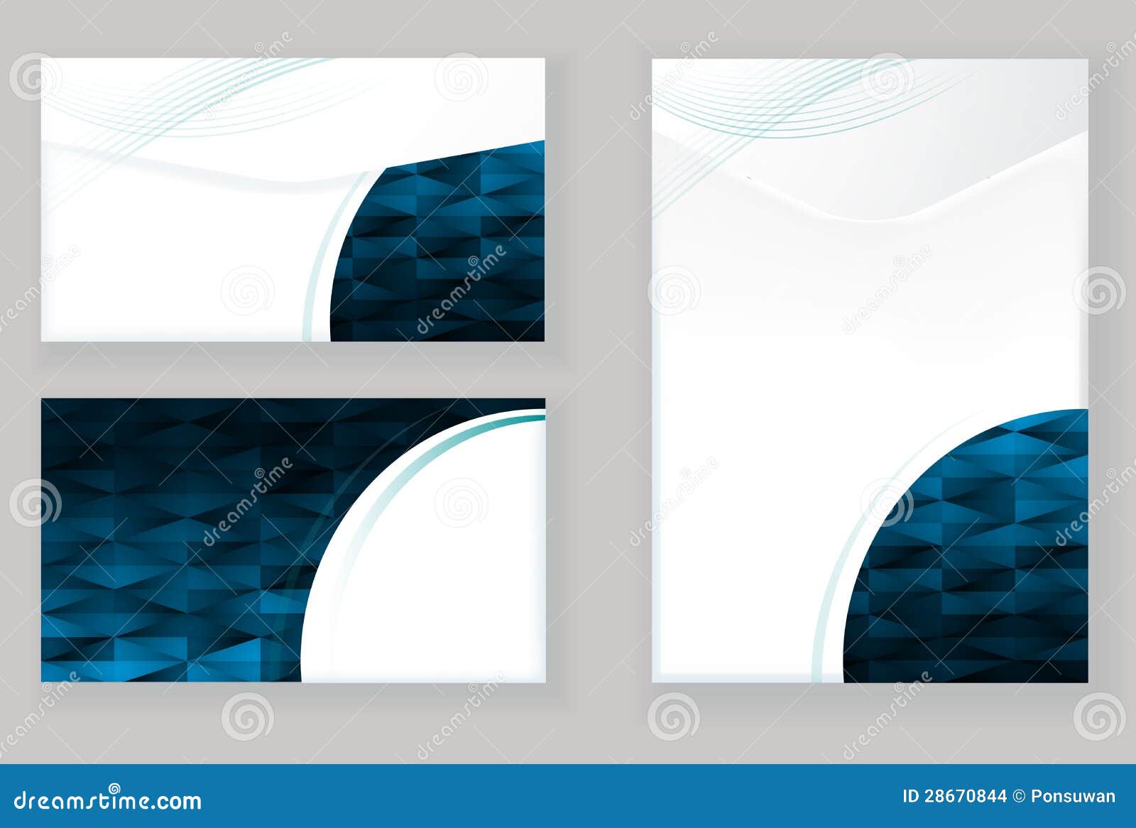 Abstract Envelope Modern Design Template Stock Vector - Illustration of ...