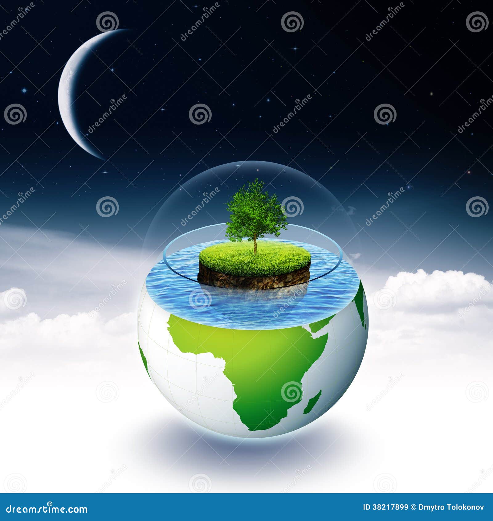 Abstract Environmental Backgrounds Stock Illustration - Illustration of ...