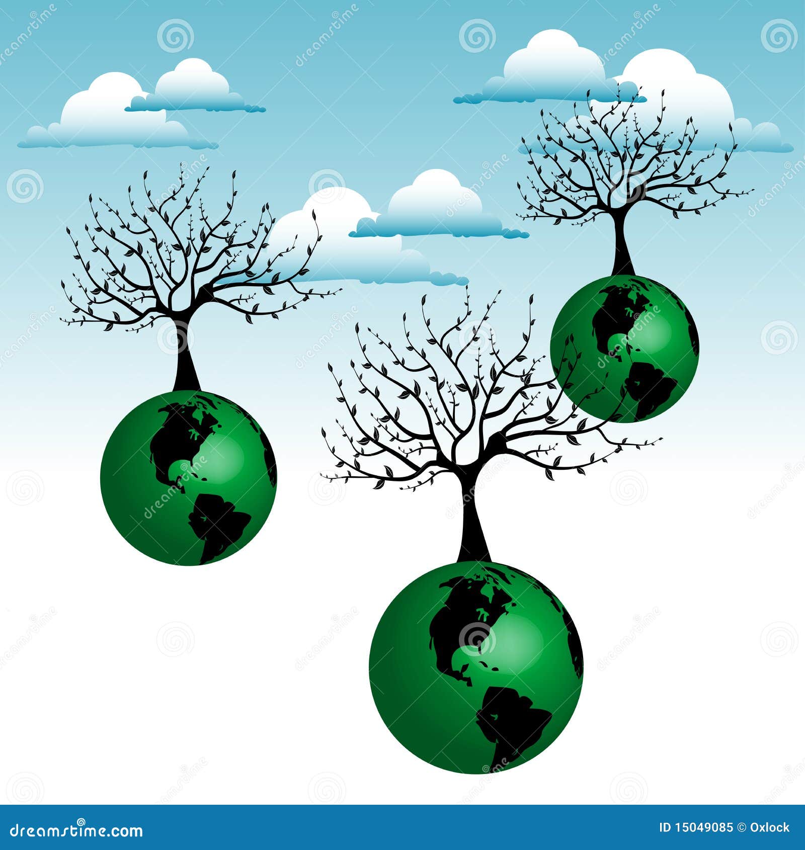 Abstract Environmental Design Stock Vector - Illustration of continents ...