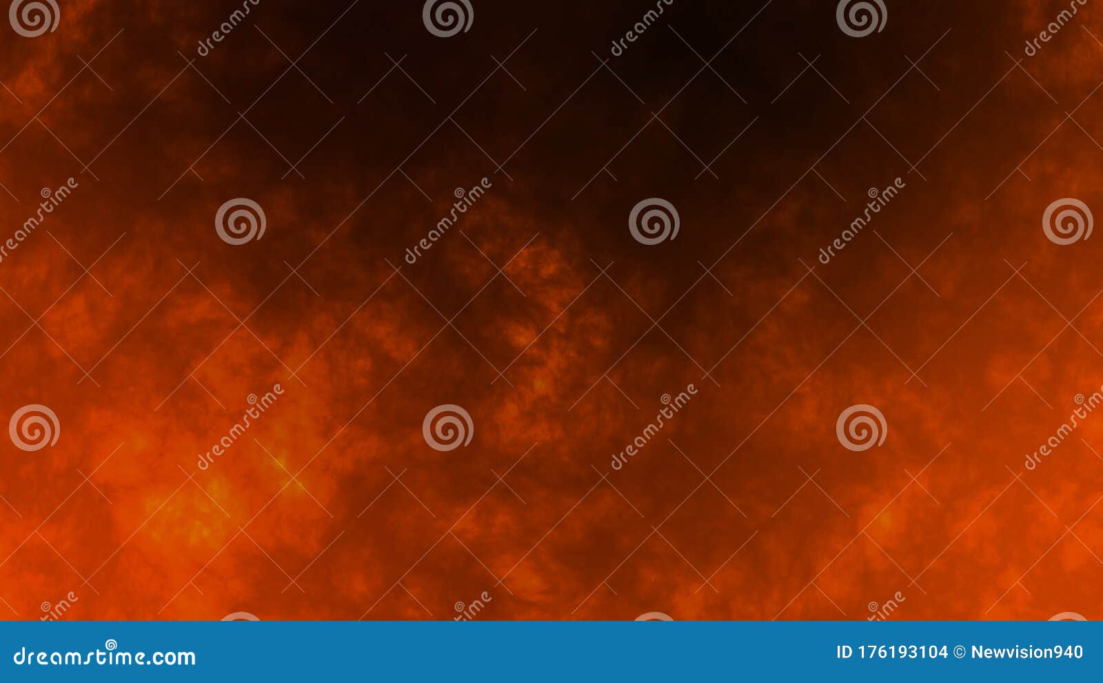 Abstract Epic Fire Background with Flame Wave Stock Illustration ...