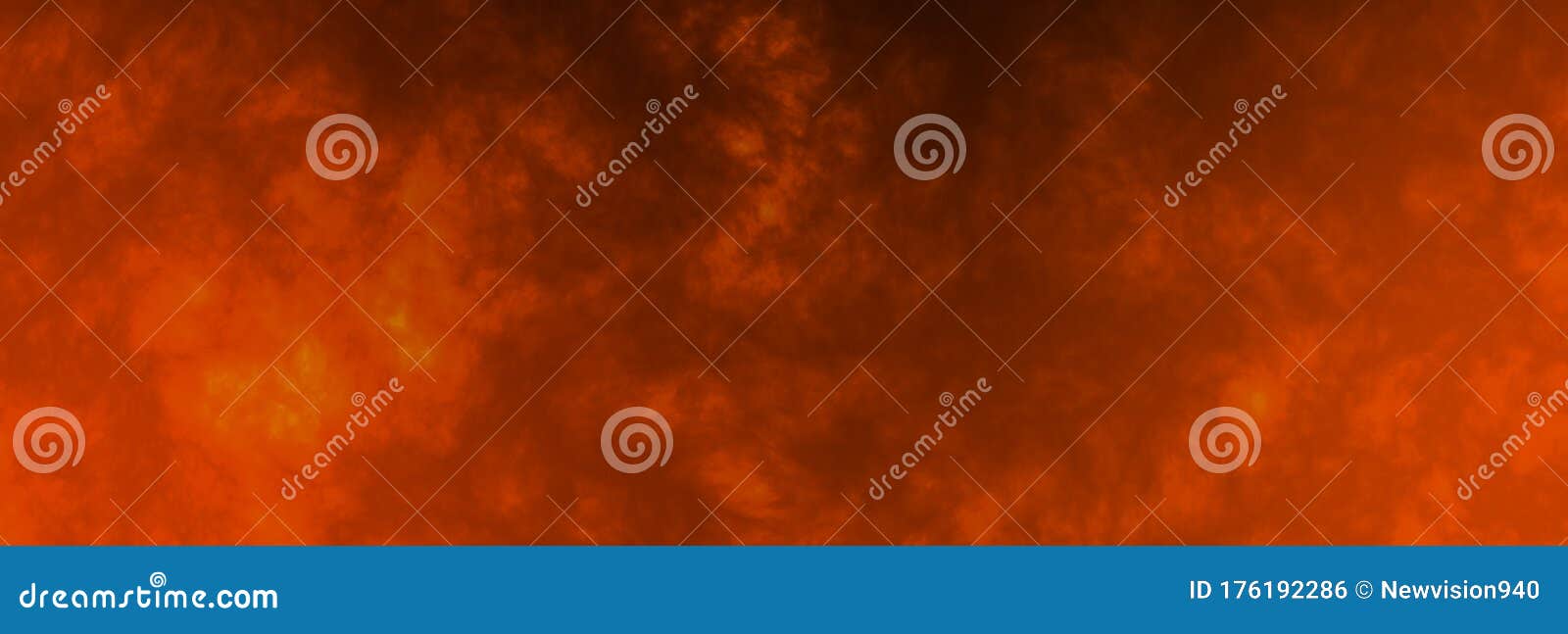 Abstract Epic Fire Horizontal Background with Flame Wave Stock ...