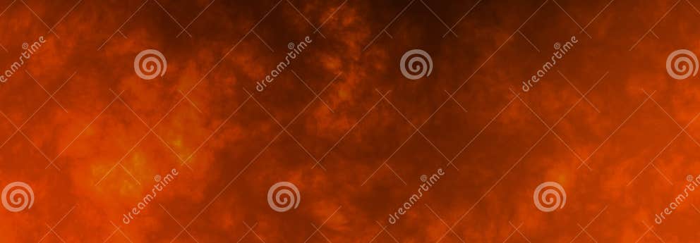 Abstract Epic Fire Horizontal Background with Flame Wave Stock ...