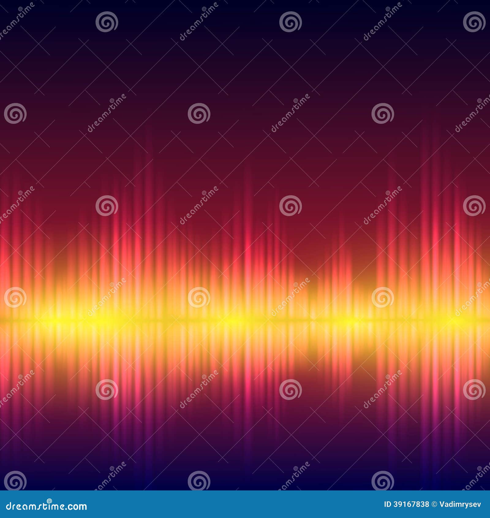 Abstract Equalizer Background. Stock Vector - Illustration of glow ...
