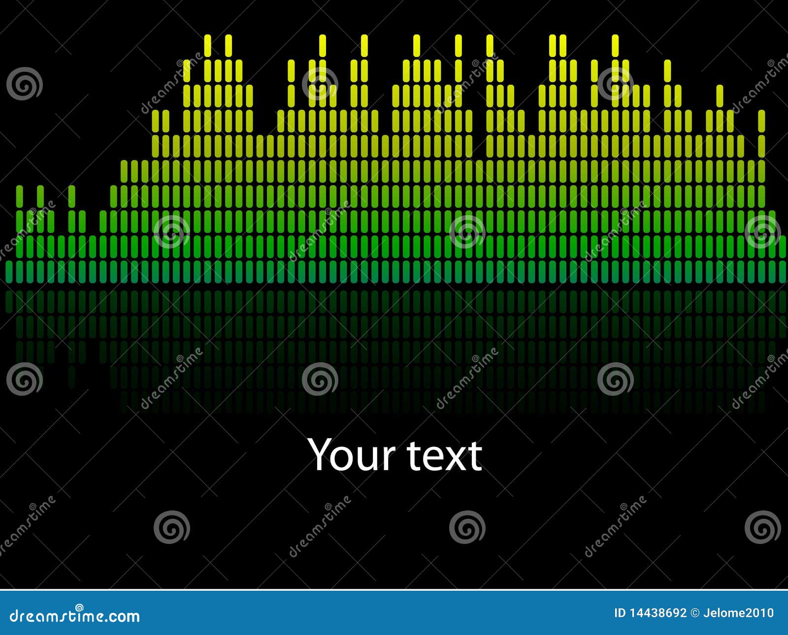 Abstract equalizer card stock vector. Illustration of energy - 14438692