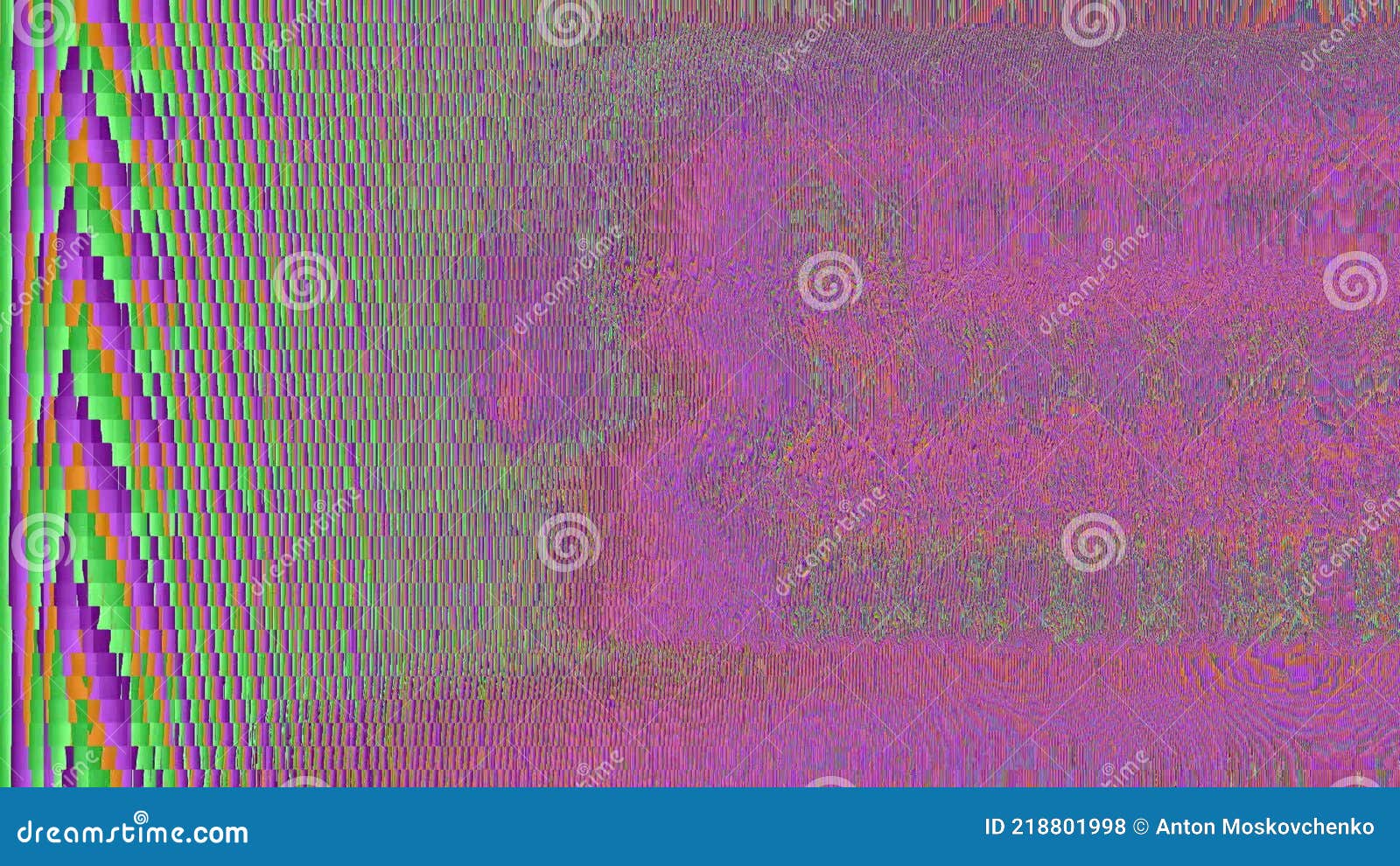 Abstract Error Data Dynamic Sci-fi Iridescent Background. Stock Footage ...