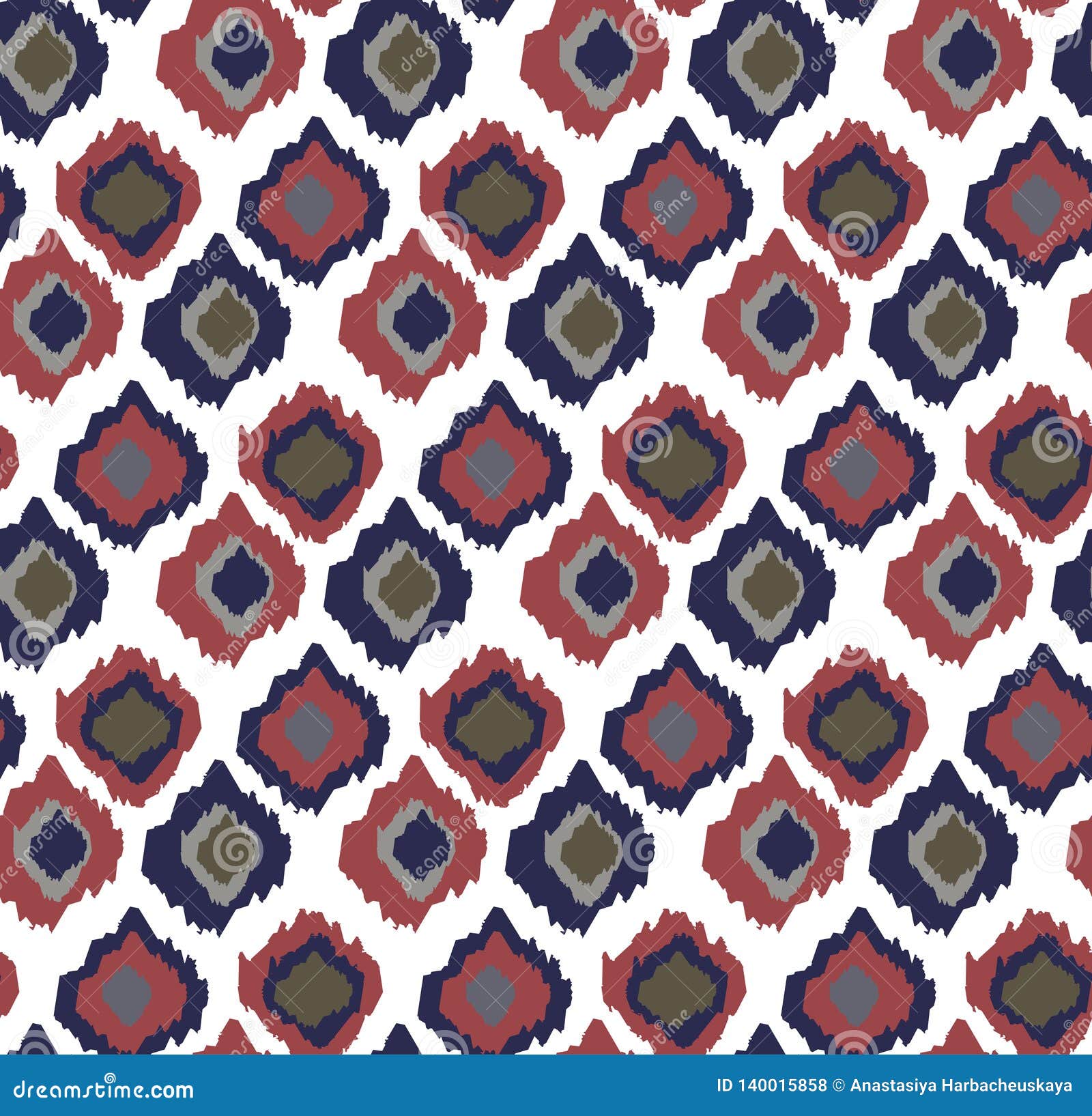 Abstract Pattern Background Uneven Shapes, Spot Stock Illustration ...