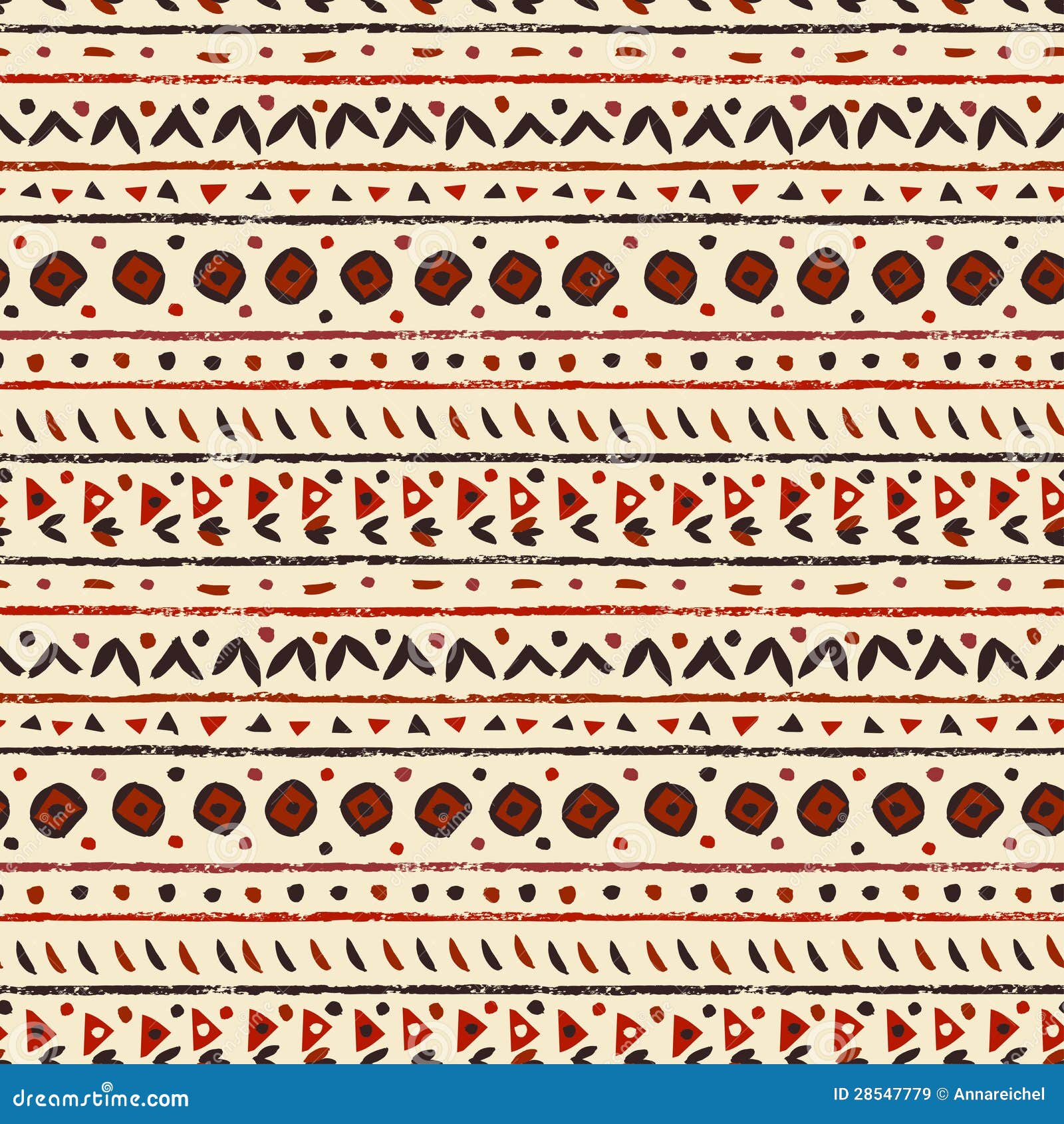 Abstract Ethnic Pattern Design Background For Wallpaper Or Other Fabric ...
