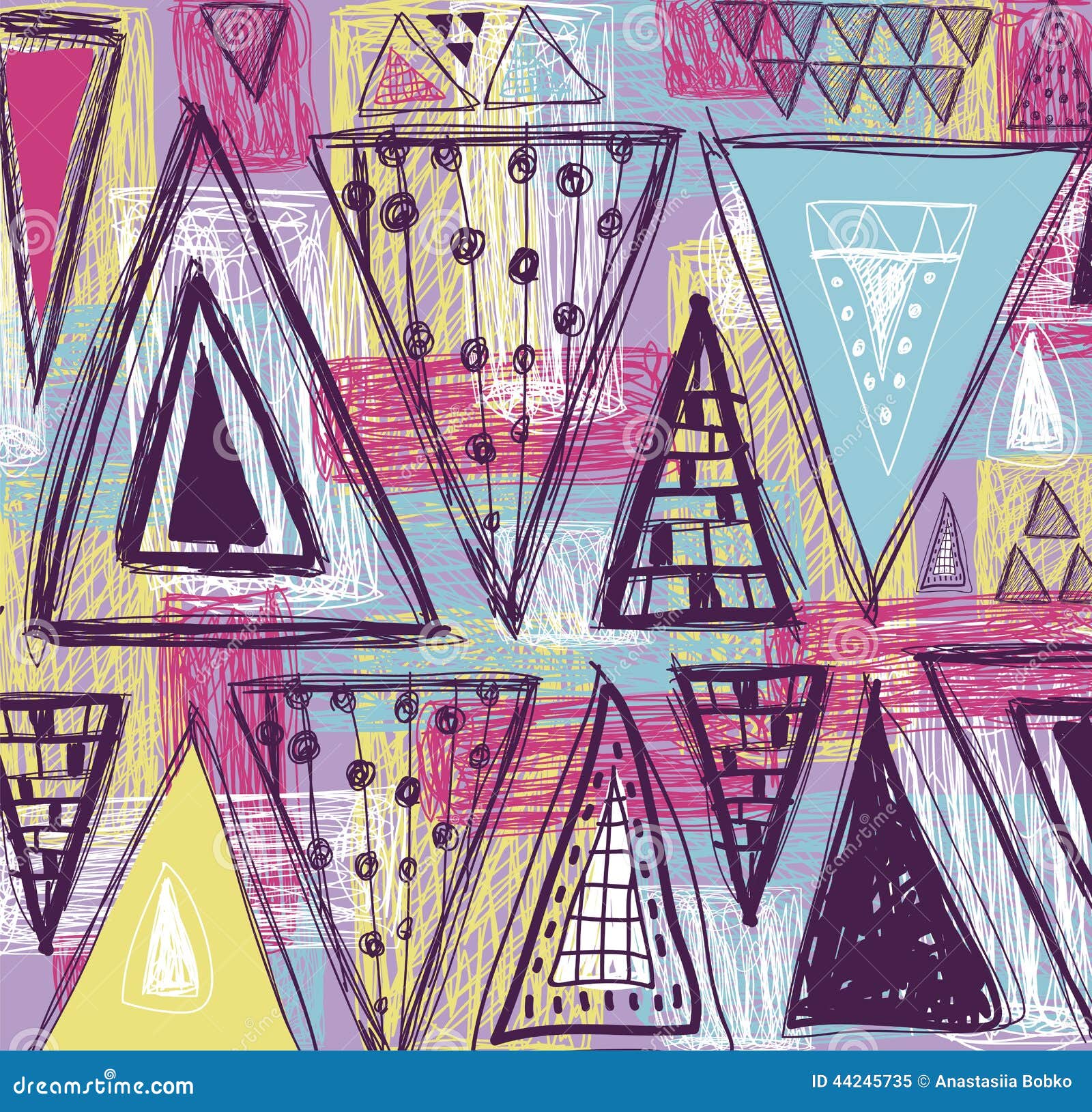 Abstract Ethnic Seamless Pattern In Style Of Primitive Culture. Ethnic ... Abstract Ethnic Seamless Pattern In Style Of Primitive Culture. Ethnic ...