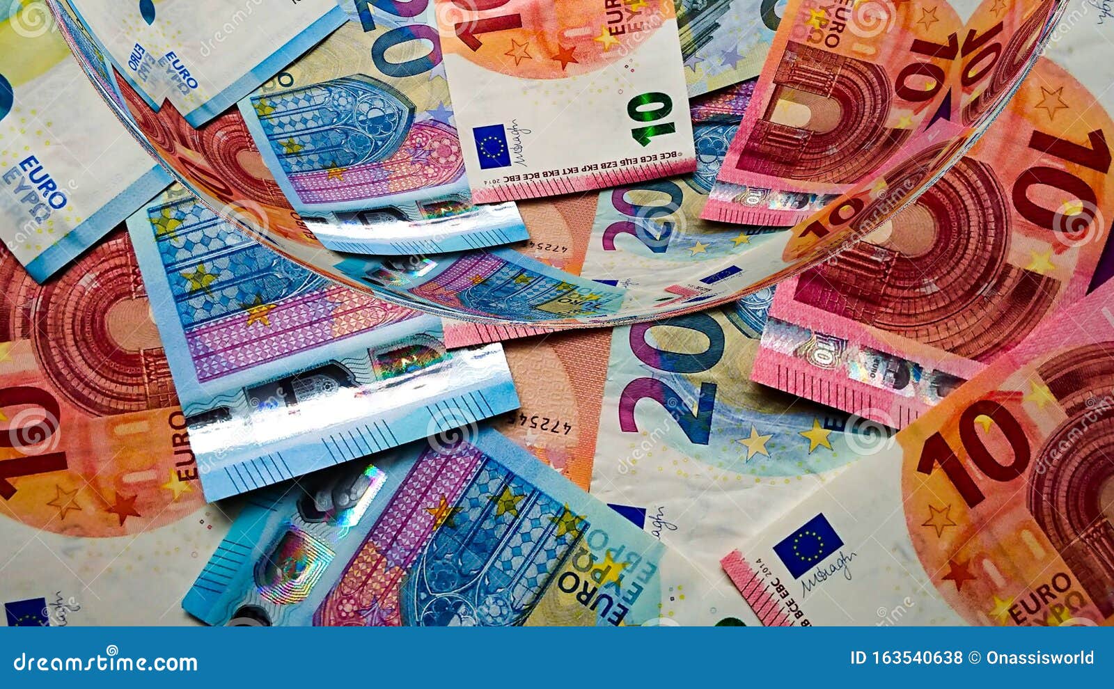 Abstract Euro Notes Money Cash Art Stock Photo - Image of notes ...