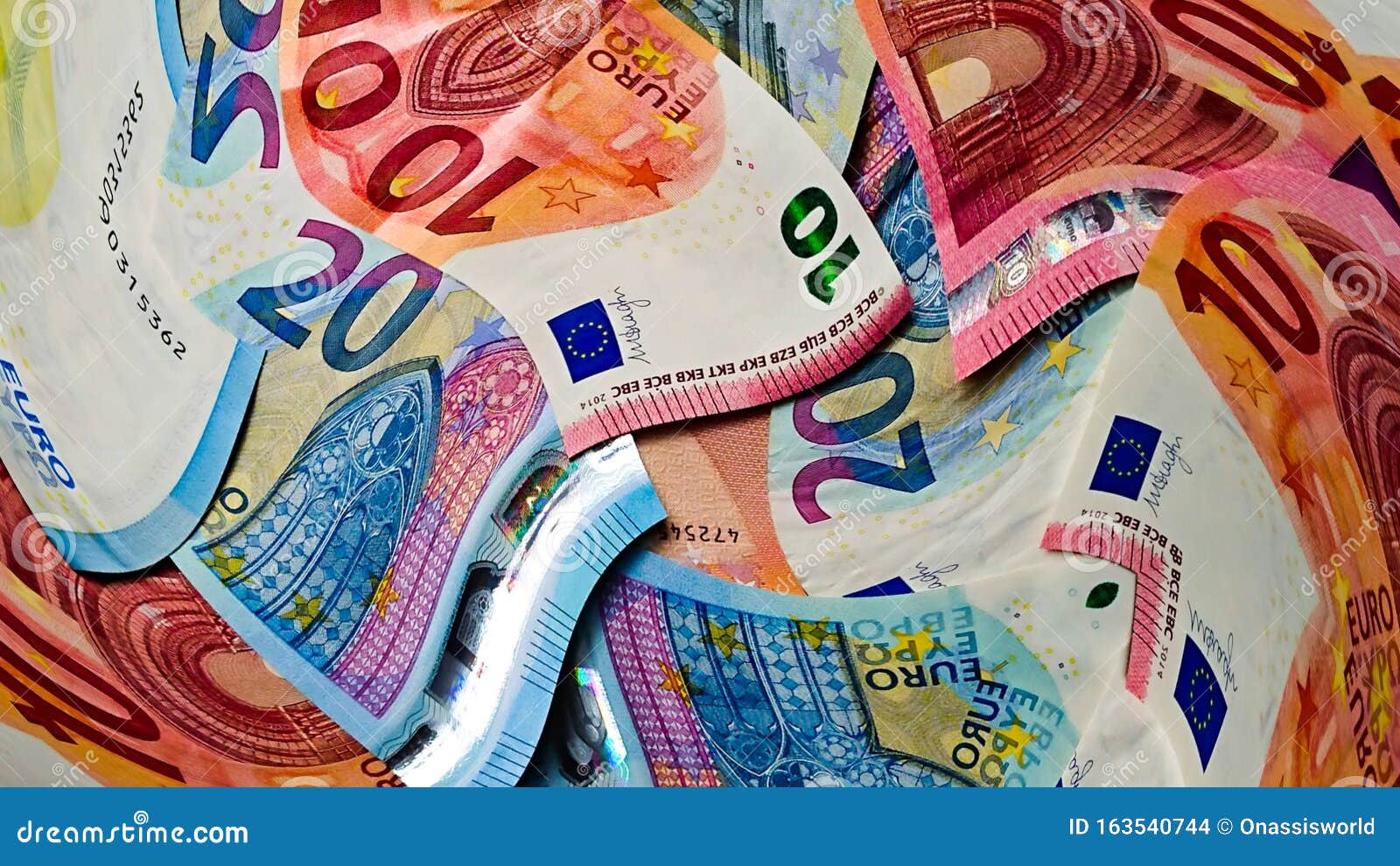Abstract Euro Notes Money Cash Art Stock Photo - Image of notes ...