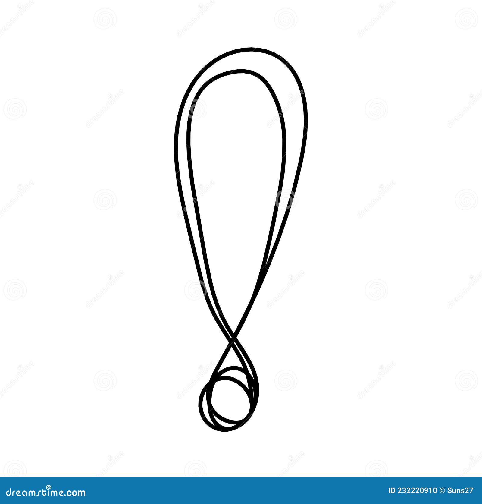Abstract exclamation mark stock vector. Illustration of indicator ...