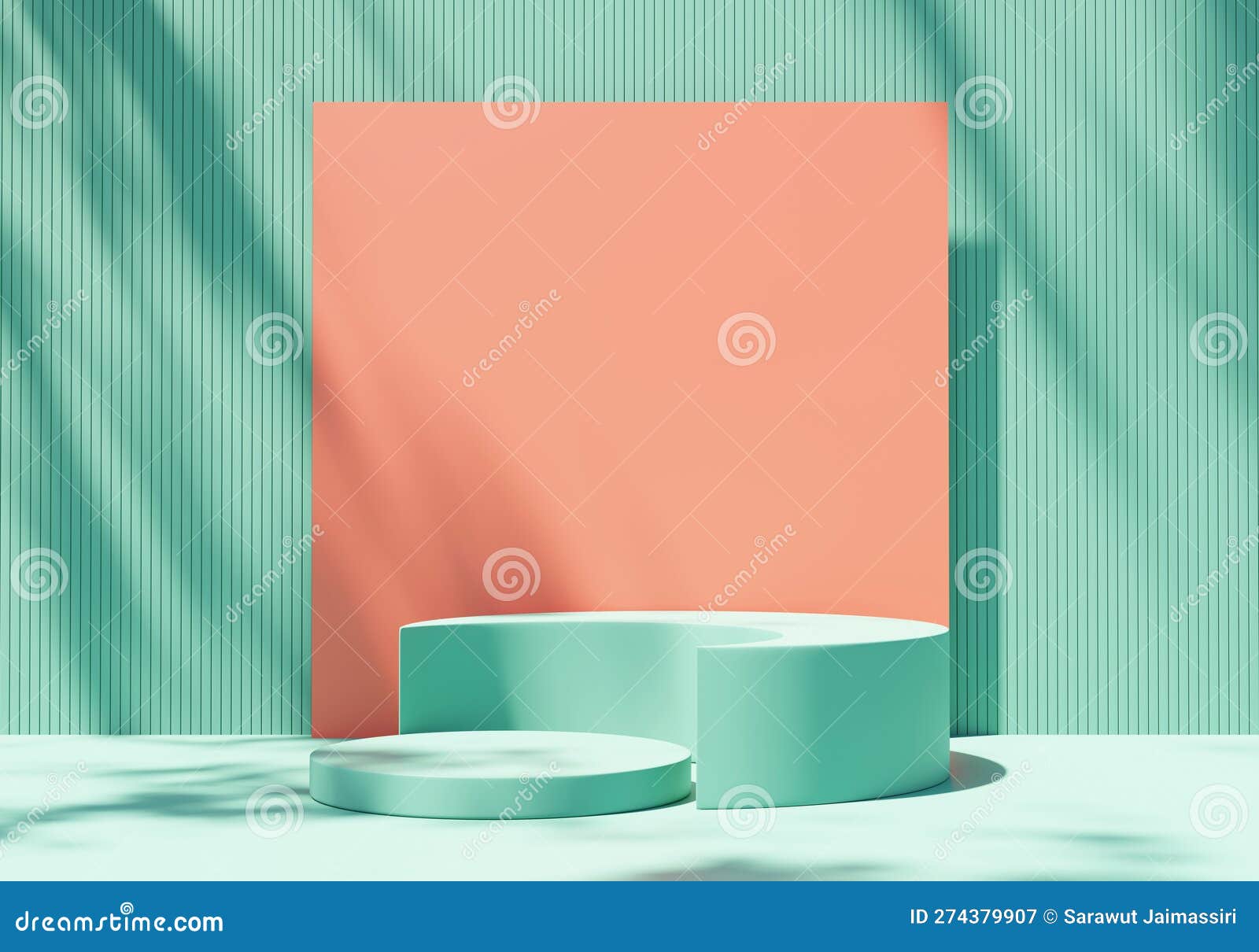 Abstract Exotic Minimal Modern Podium Platform for Product Display ...