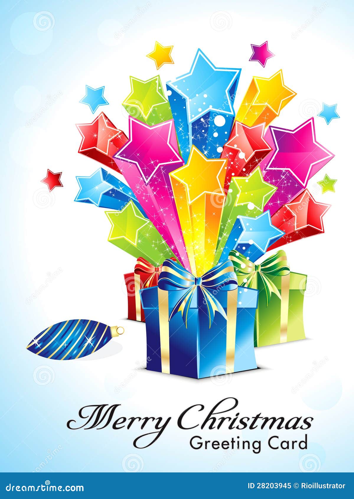 Abstract Explode Background with Gifts Stock Vector - Illustration of ...