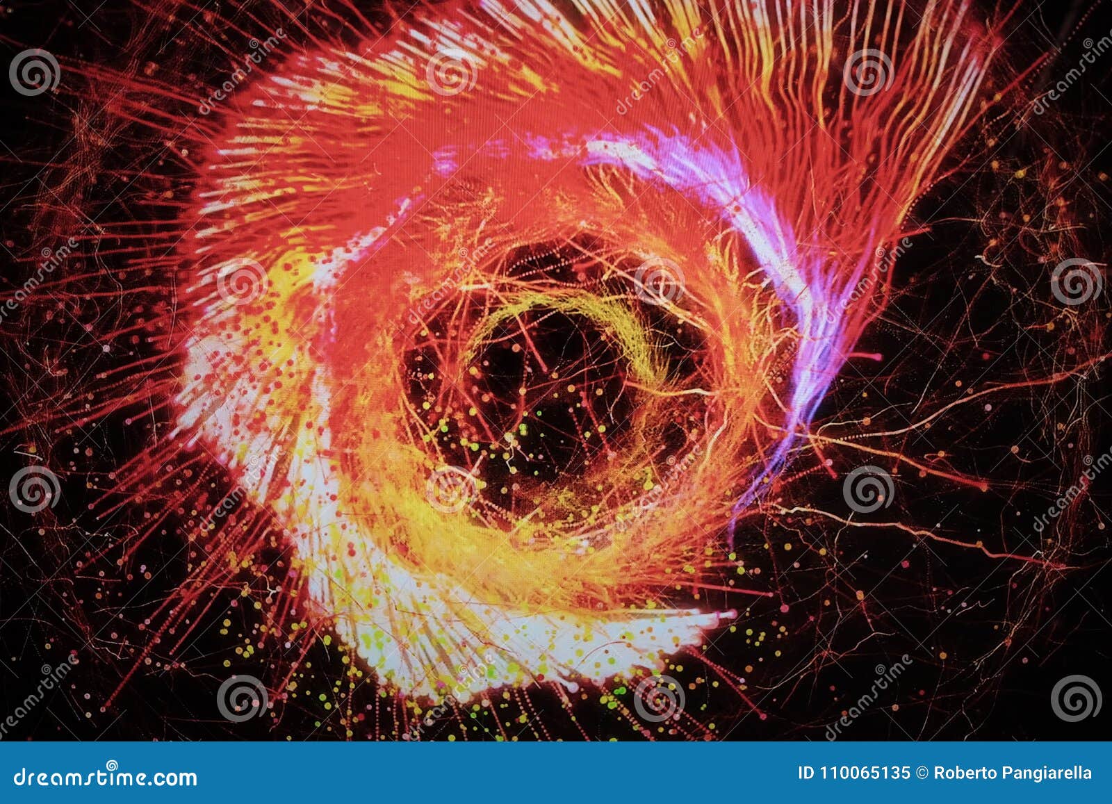 Abstract Explosion Background Stock Image - Image of swirl, curve ...