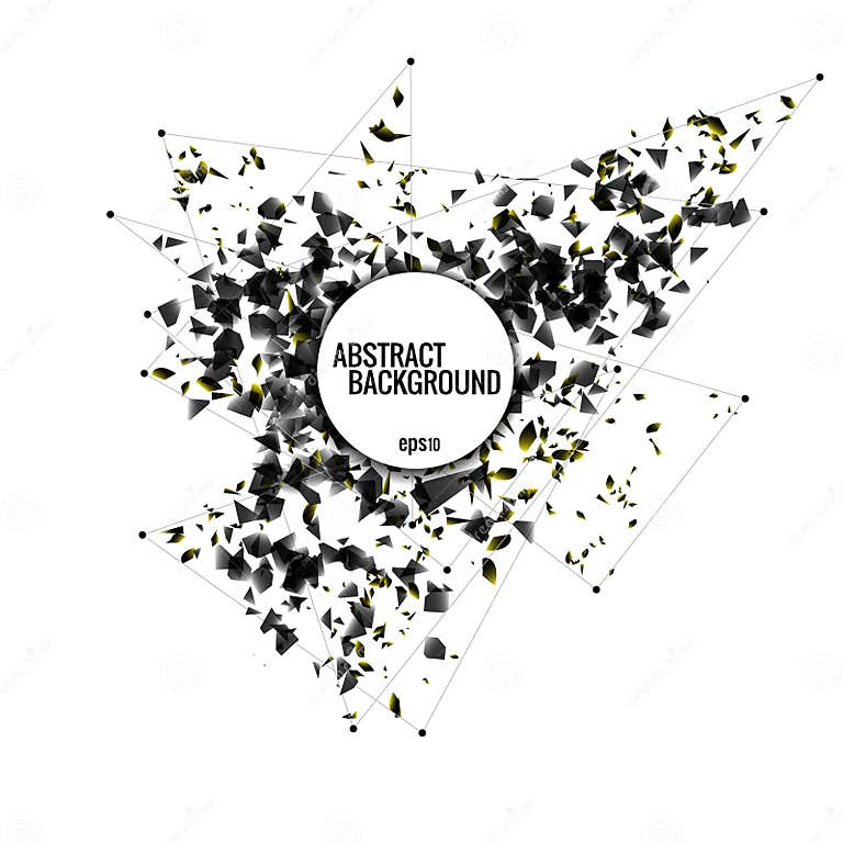 Abstract Explosion Background Stock Vector - Illustration of abstract ...
