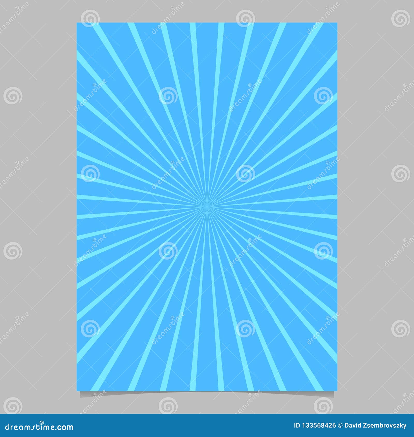 Abstract Explosion Brochure Design Template - Vector Page Background ...