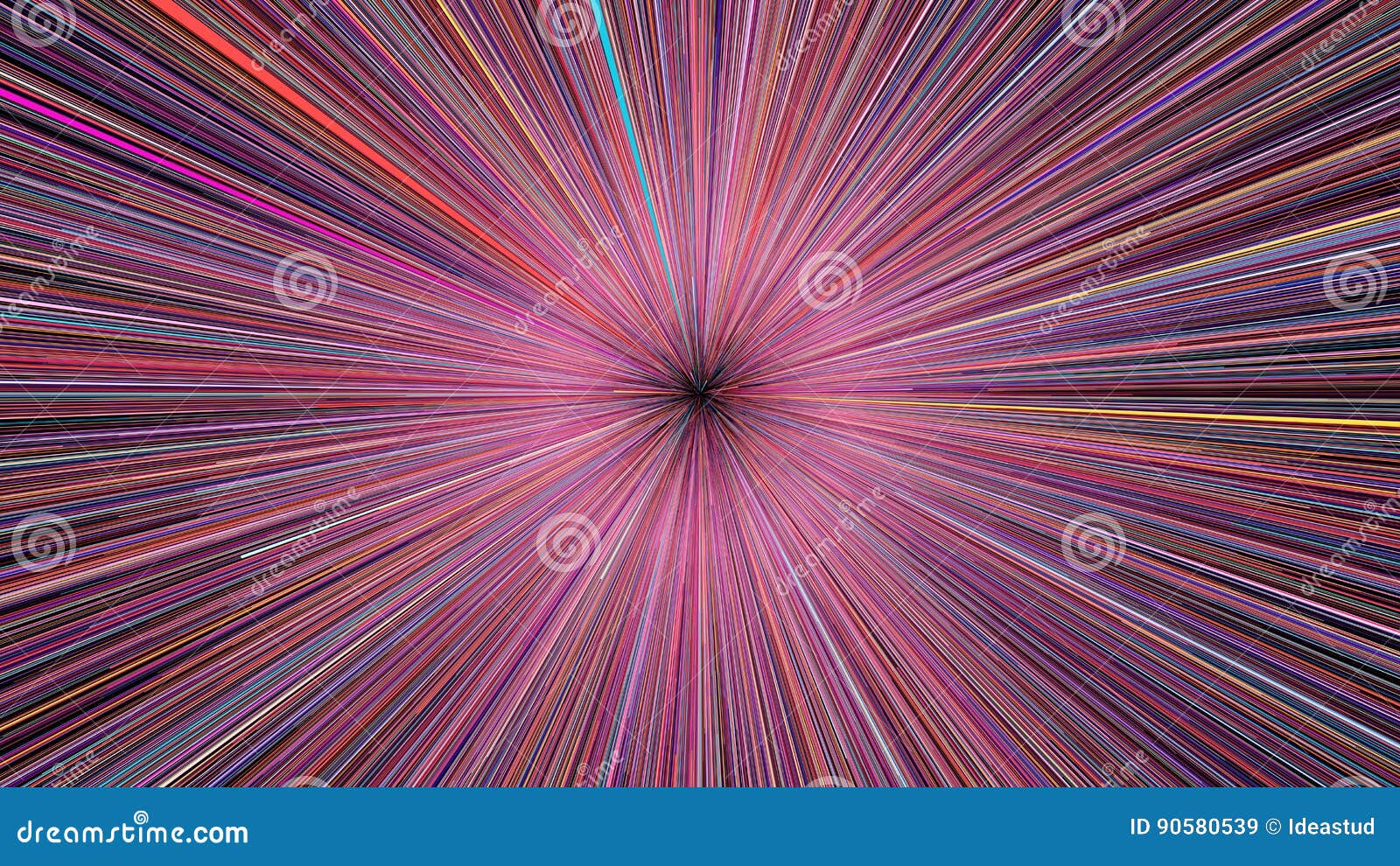 Abstract Explosion Burst of Fireworks Light Stock Illustration ...
