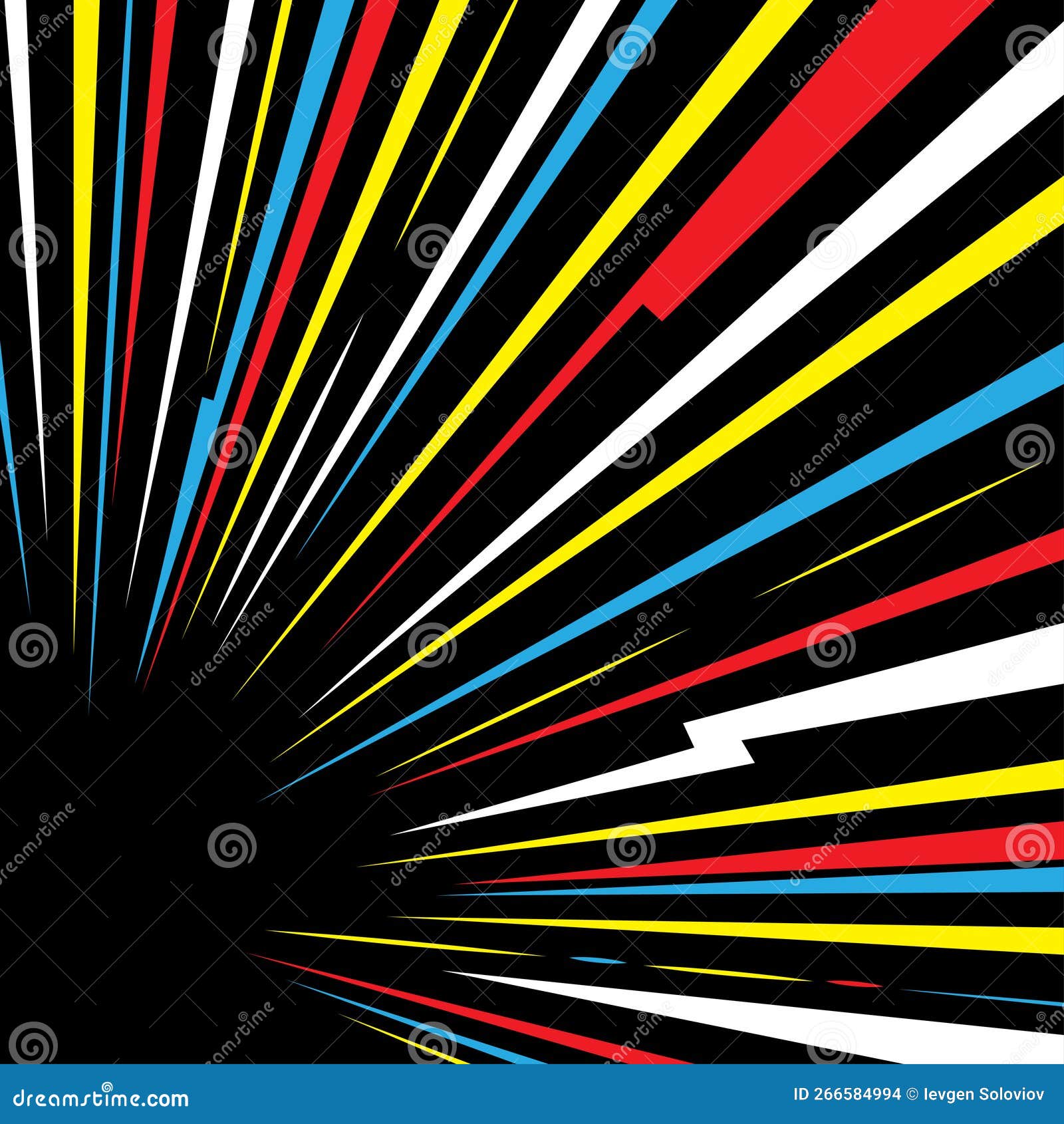 Abstract Explosion Corner Background Stock Vector - Illustration of ...