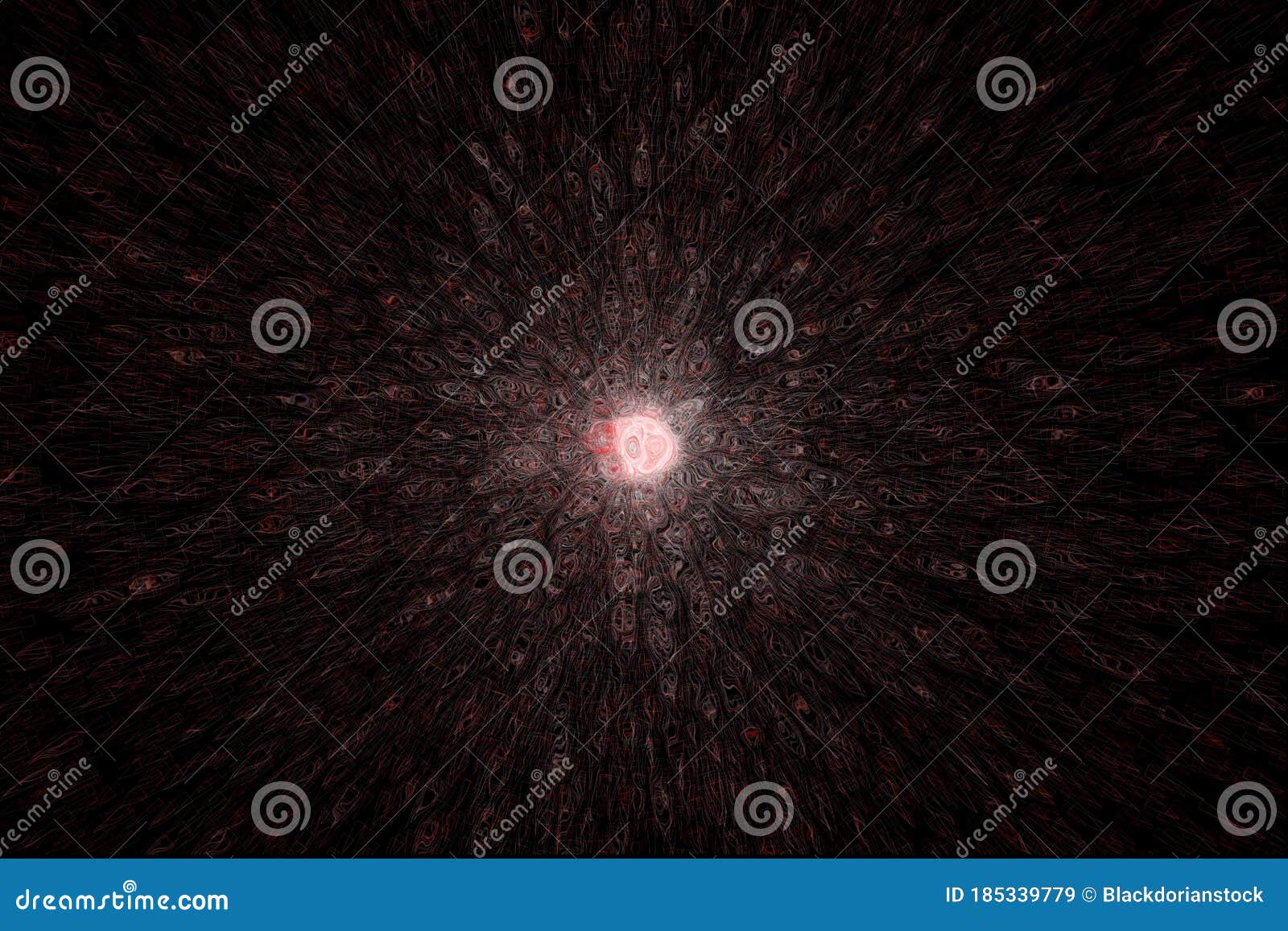 Abstract Explosion Digital Illustration of a Star Stock Image - Image ...