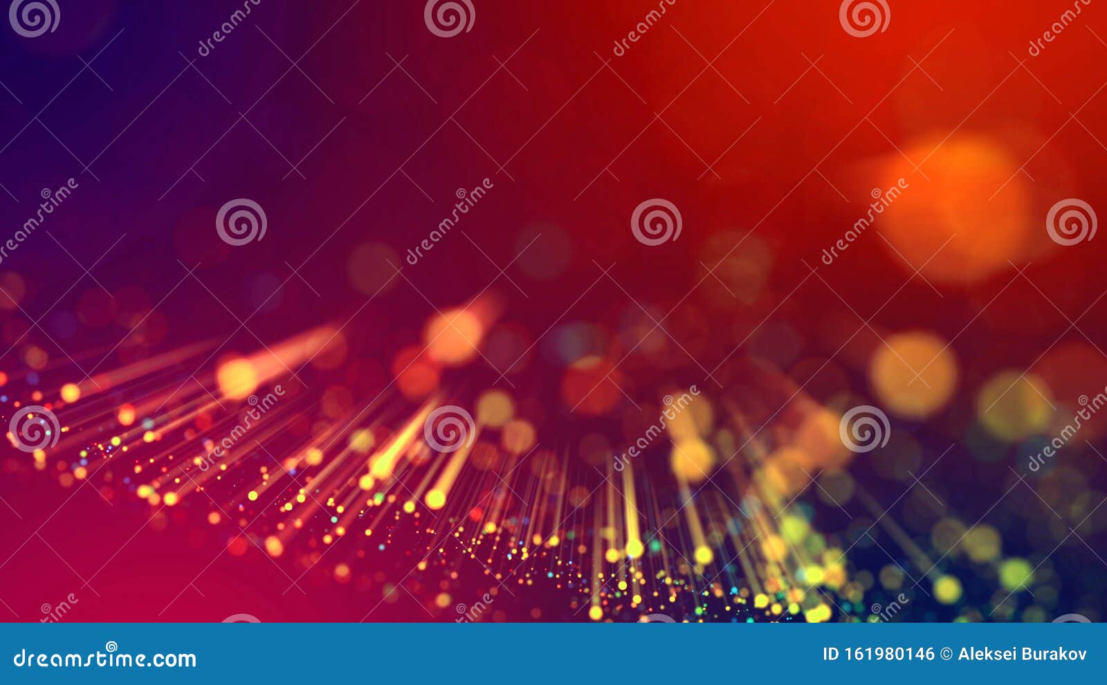 Abstract Explosion of Multicolored Shiny Particles or Light Rays Like ...