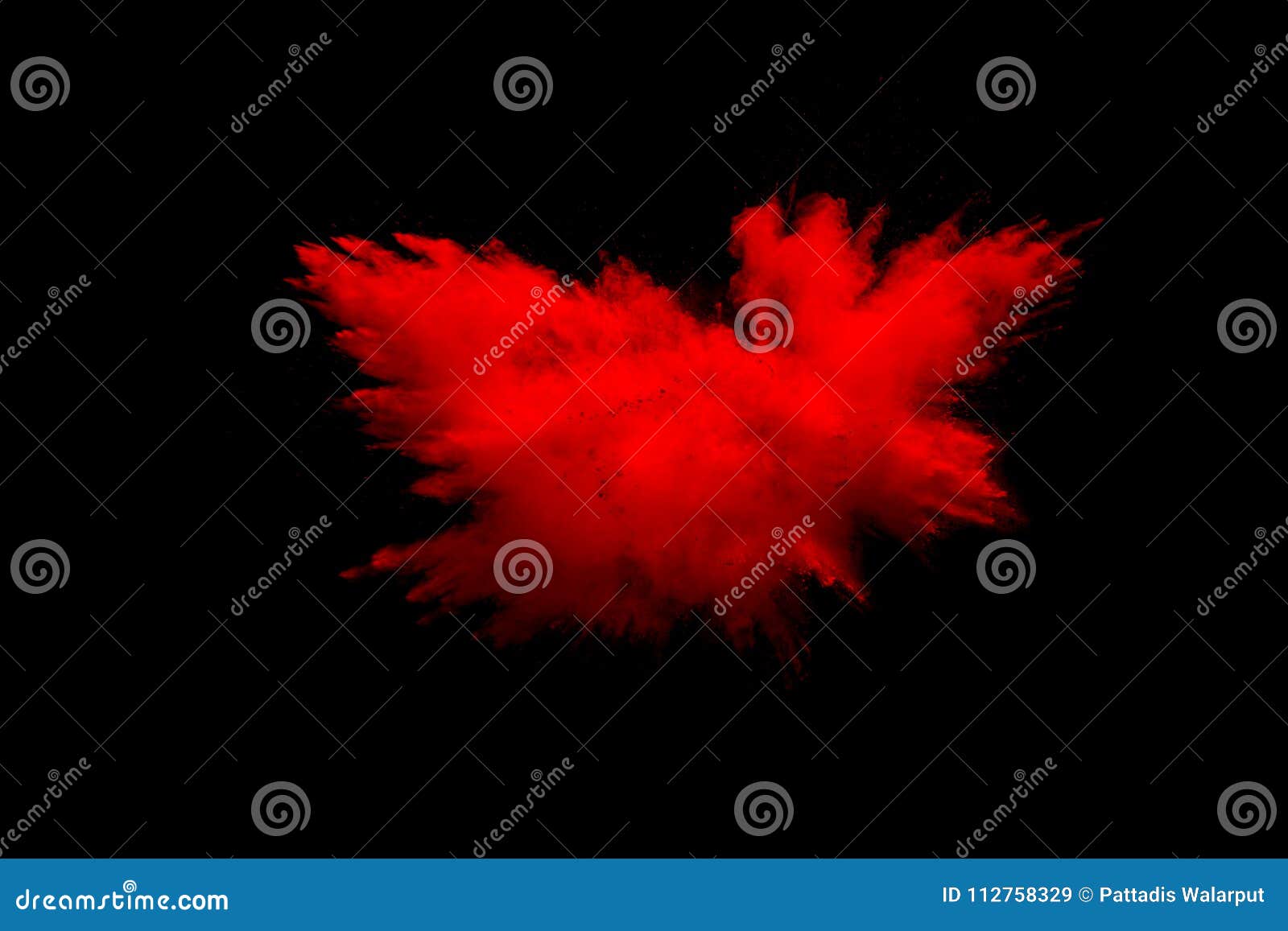 Red Explosion Background