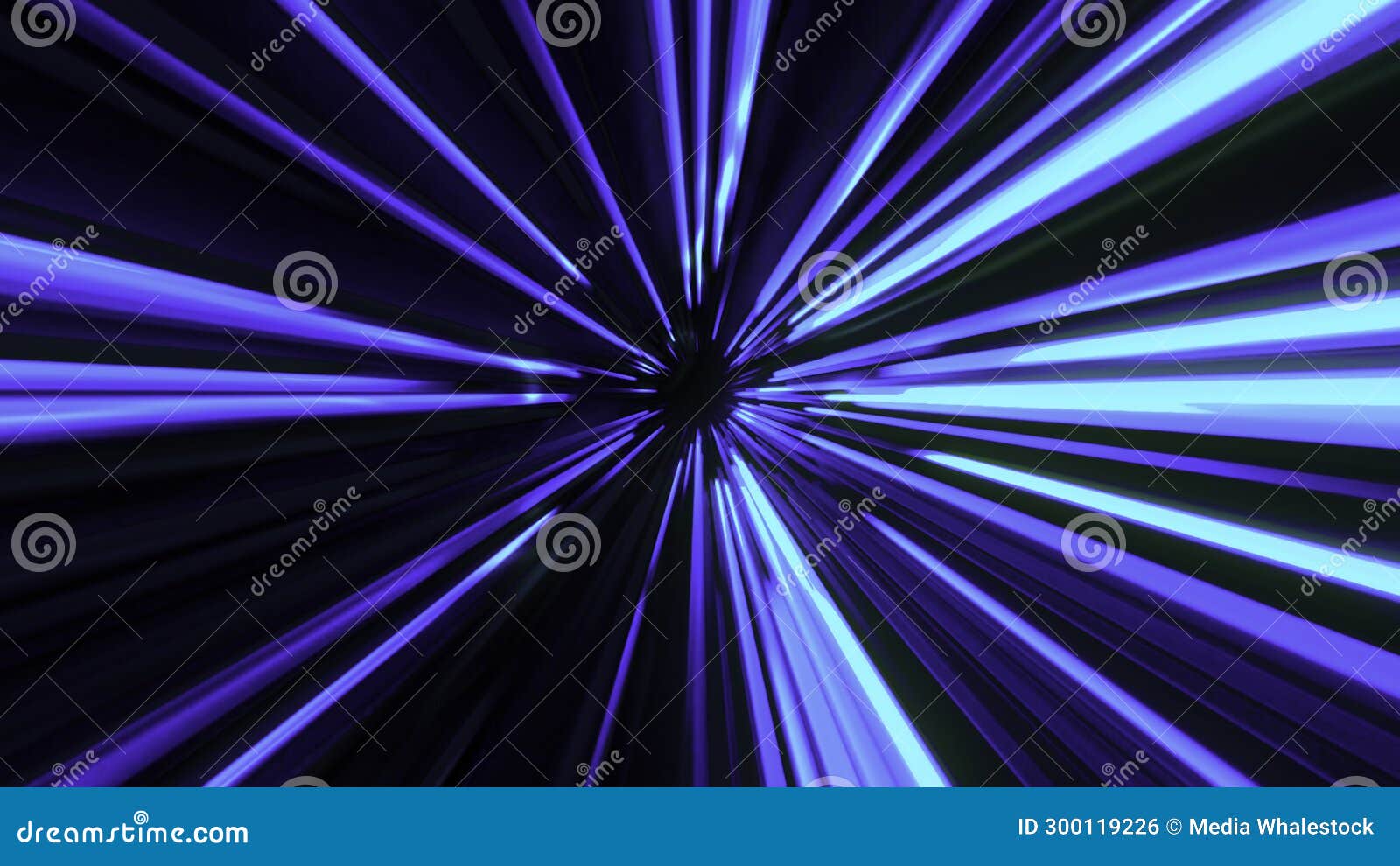 Abstract Explosive Cyberspace Animation Background. Motion. Blue ...