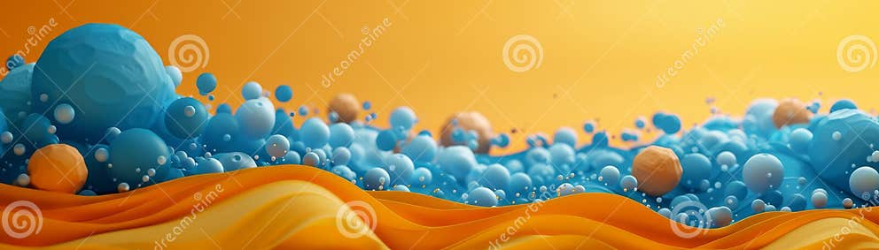 Abstract Expression of Fluid Dynamics with Vibrant Colors Artistic ...