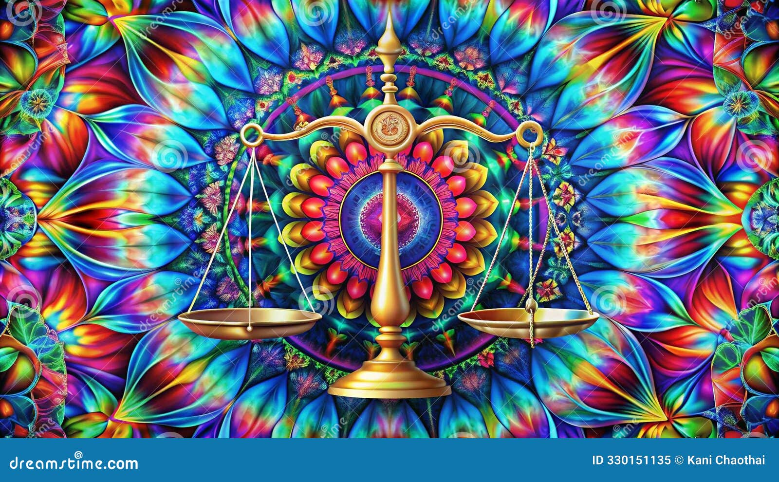 Abstract Expression of Justice and Equality with a Balanced Scale ...