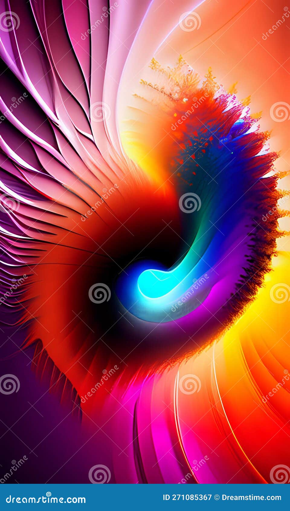 Abstract Expression of Love Stock Illustration - Illustration of ...
