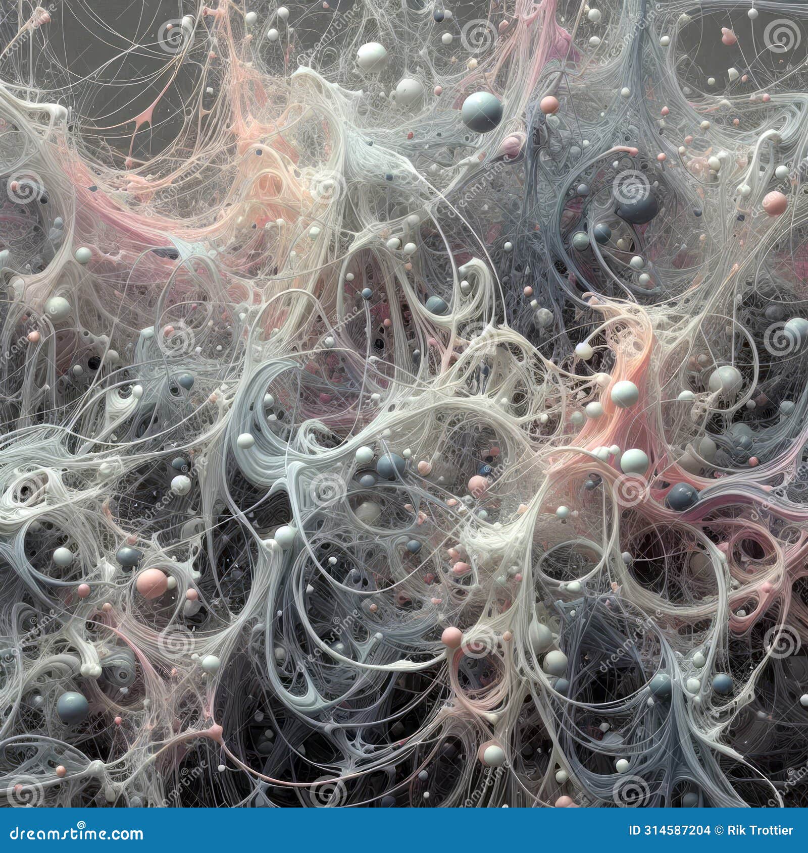 Abstract Expressionism Pastel Patterns Stock Illustration ...