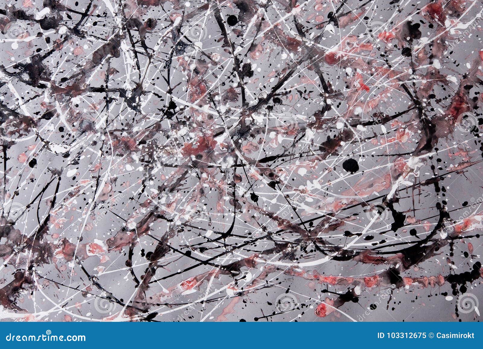 Abstract Expressionism Painting - Magic Eye Royalty-Free Stock Photo ...