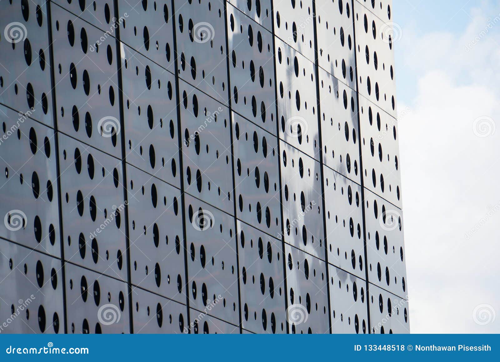 Abstract Exterior Skyscraper Building Pattern Stock Photo - Image of ...
