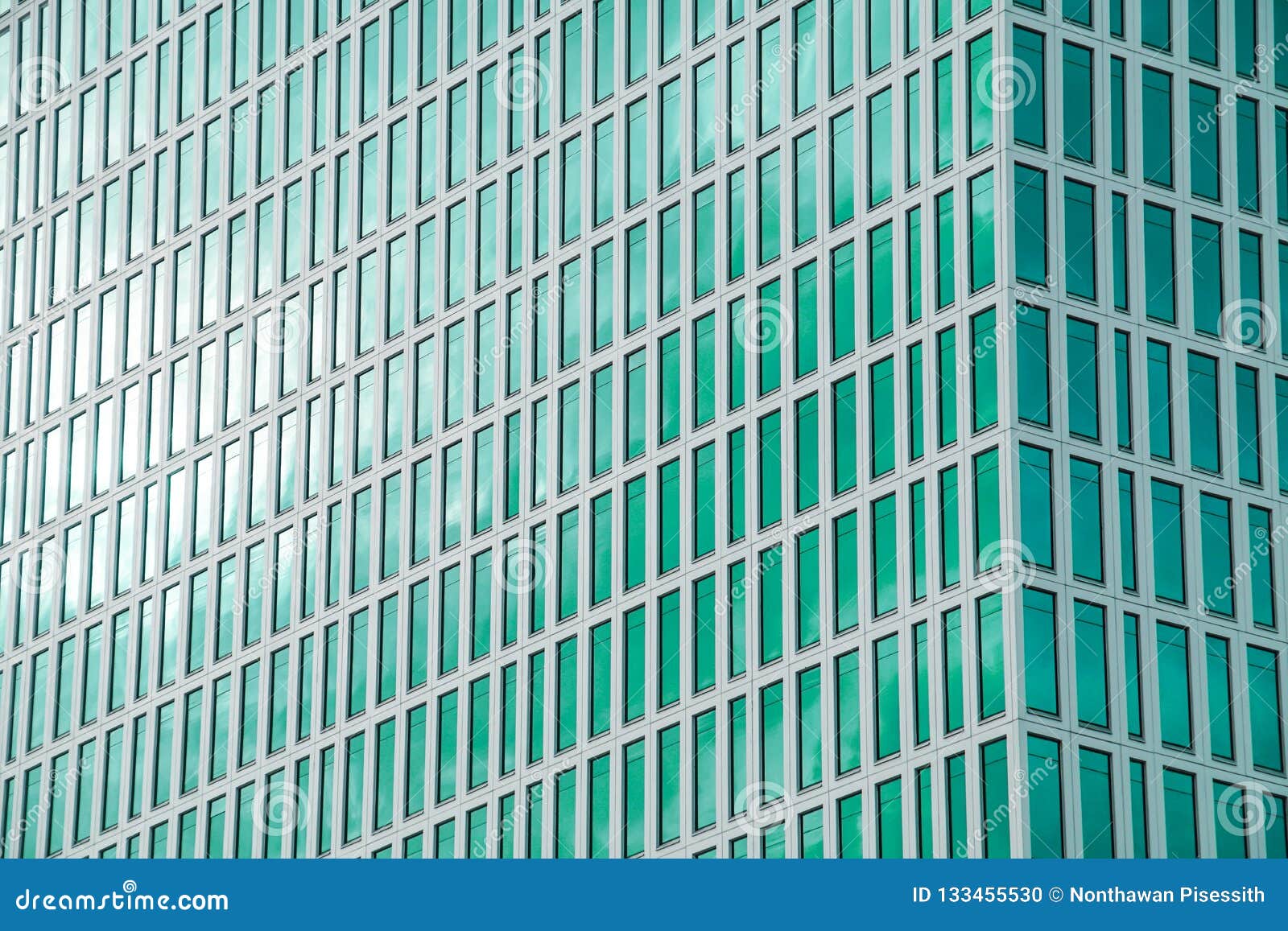 Abstract Exterior Skyscraper Building Pattern Stock Photo - Image of ...