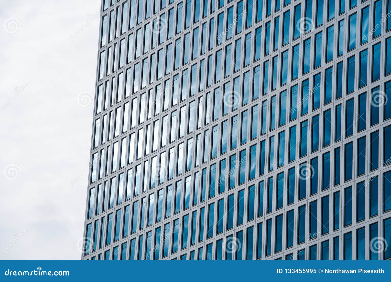 Abstract Exterior Skyscraper Building Pattern Stock Image - Image of ...