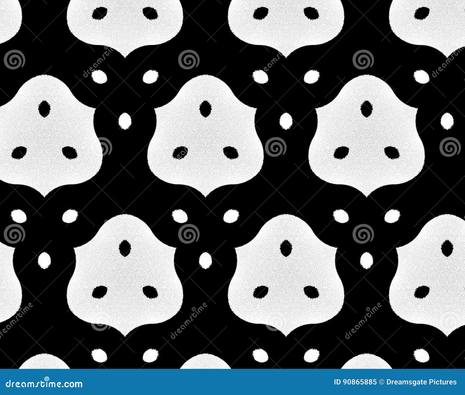 Convex Rounded Shapes Covered With A Fluted Texture Of Red And Black ...