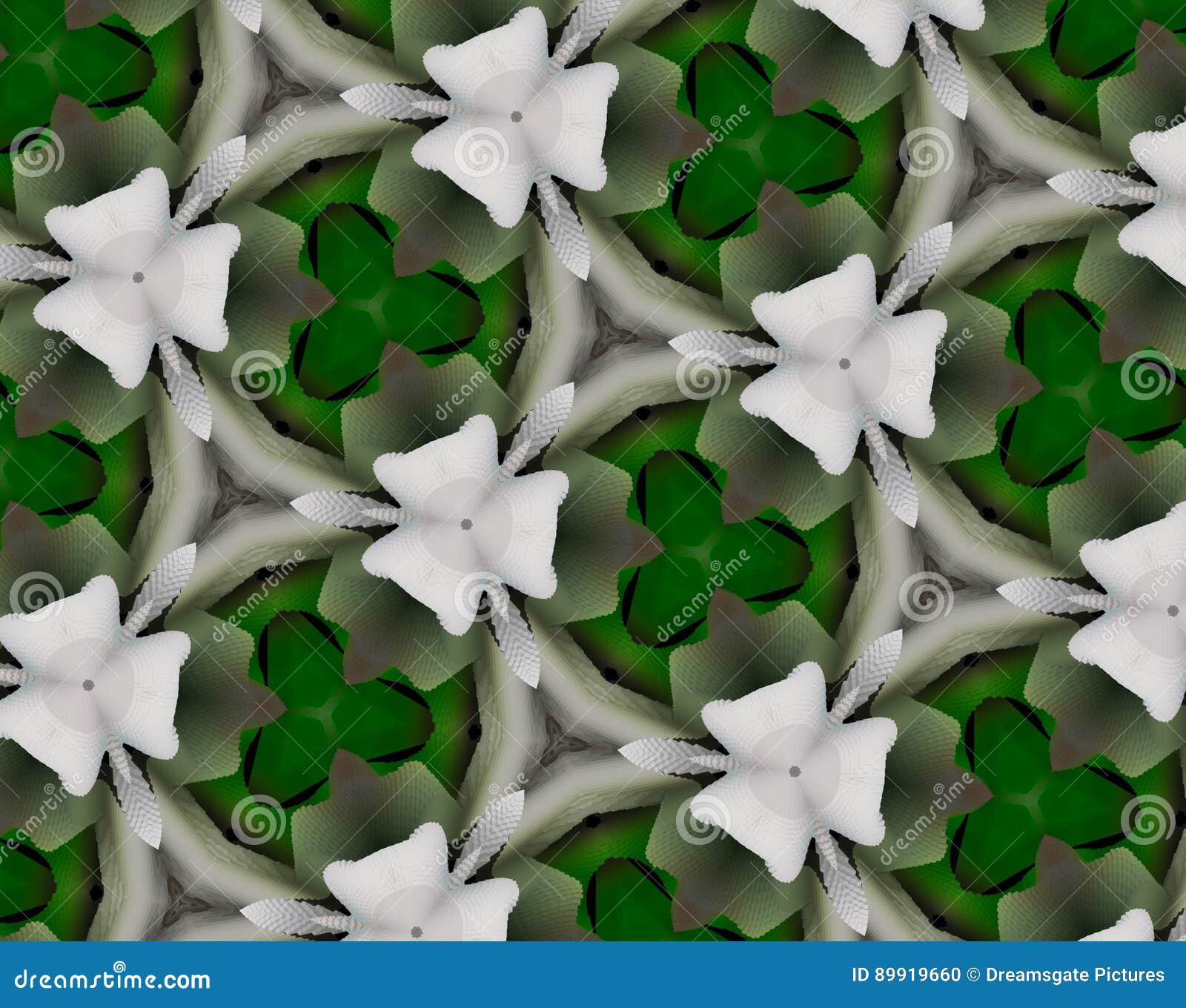 Abstract Extruded Triangle Pattern 3D Illustration Stock Illustration ...