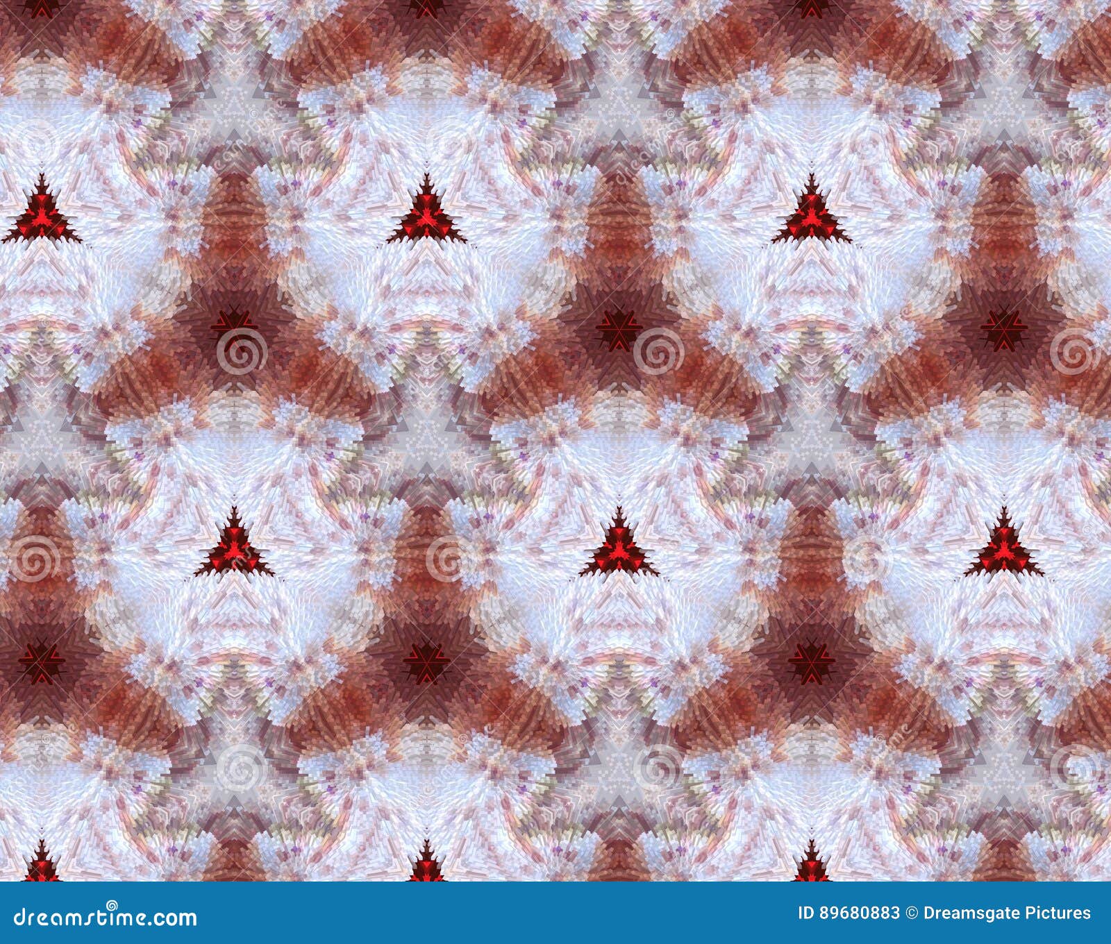 Abstract Extruded Triangles Pattern 3D Illustration Stock Illustration ...