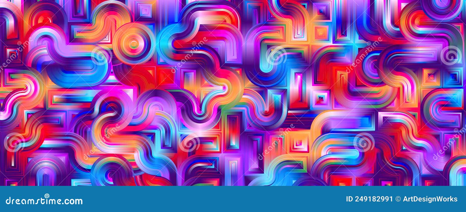 Abstract Eye-catching Colorful Modern Pattern Background Design Stock ...