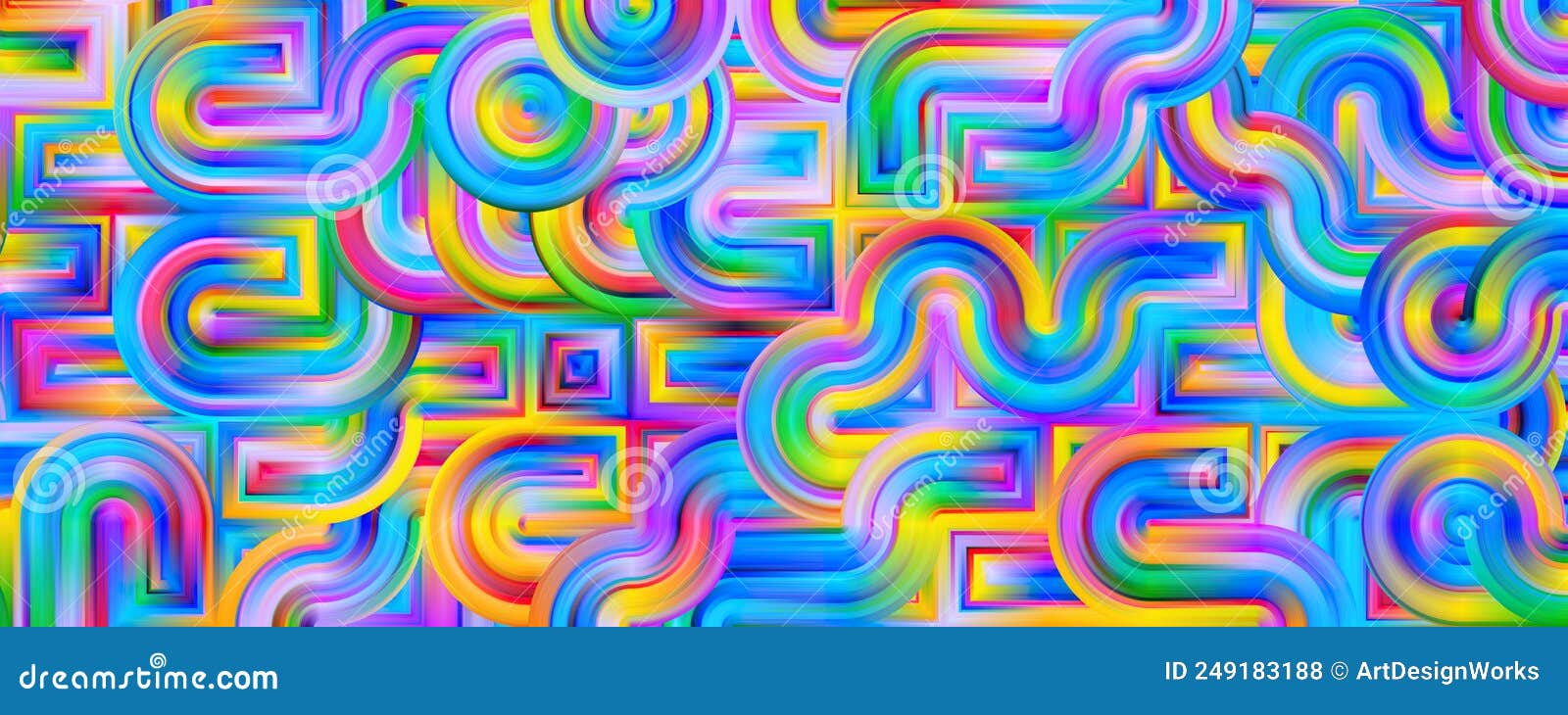 Abstract Eye-catching Colorful Modern Pattern Background Design Stock ...