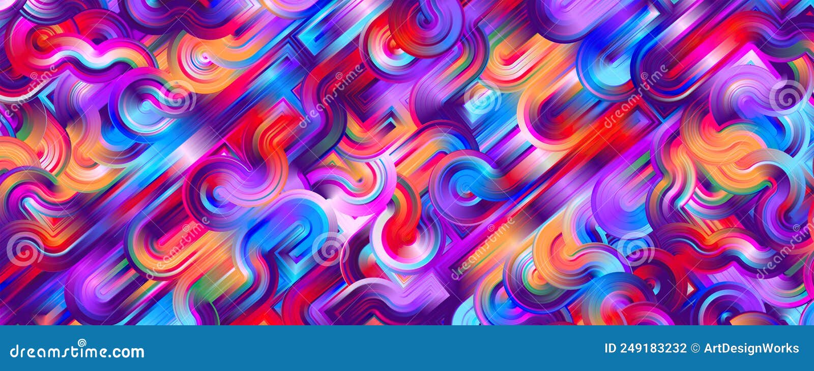 Abstract Eye-catching Colorful Modern Pattern Background Design Stock ...