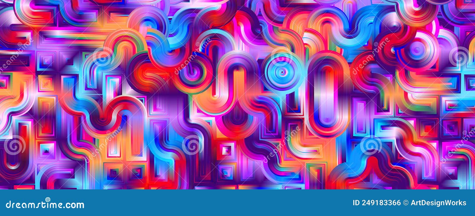 Abstract Eye-catching Colorful Modern Pattern Background Design Stock ...