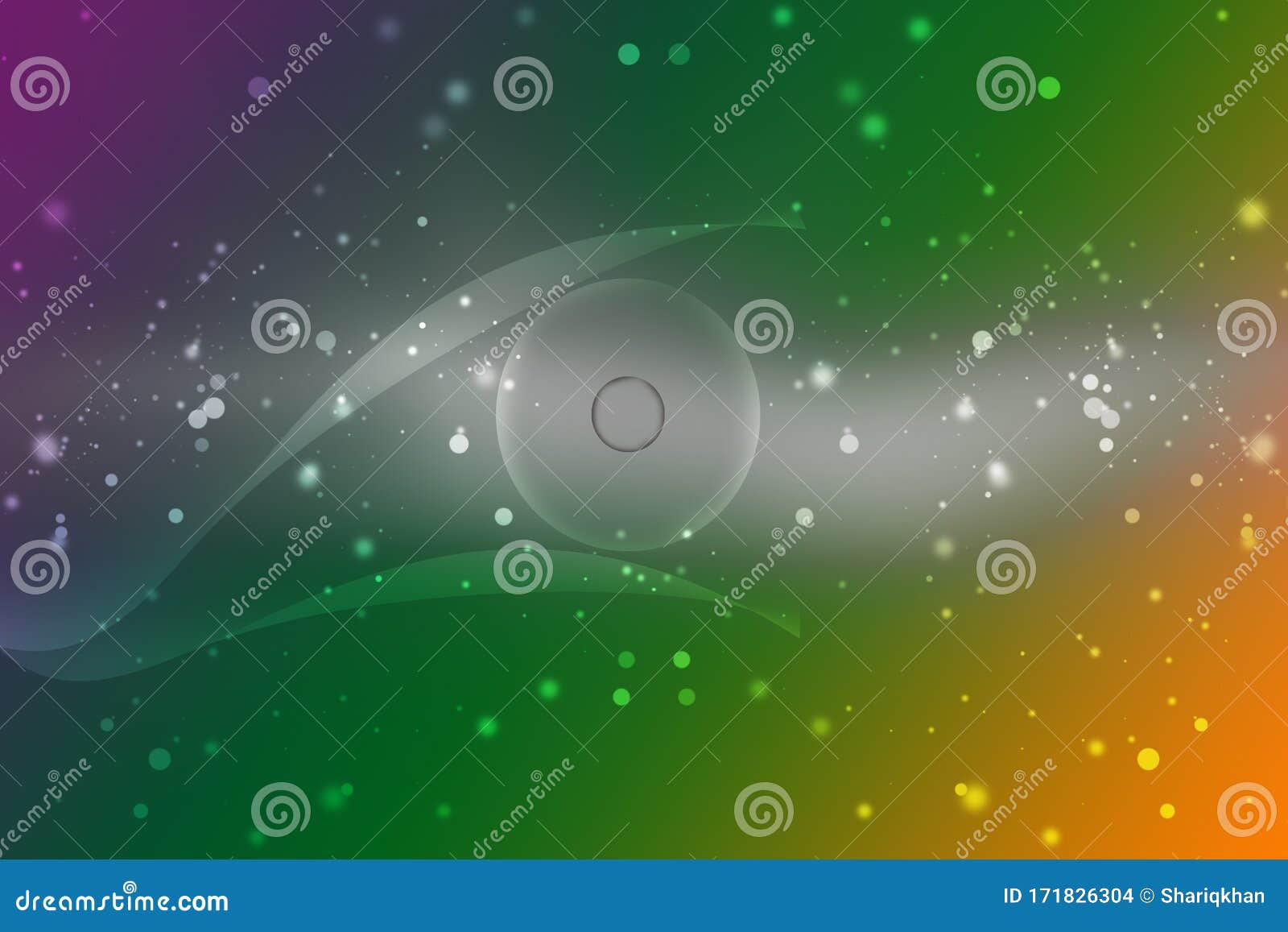 Abstract Eye Color Background with Gradient Stock Illustration ...