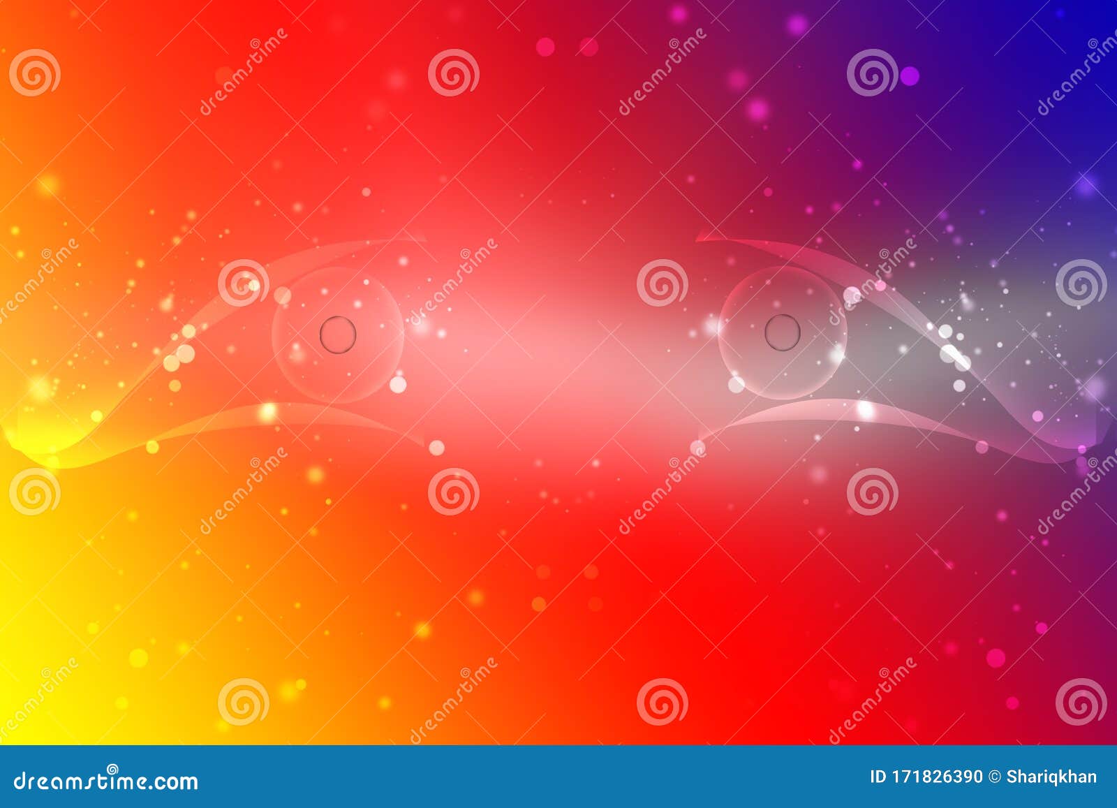 Abstract Eye Color Background with Gradient Stock Illustration ...