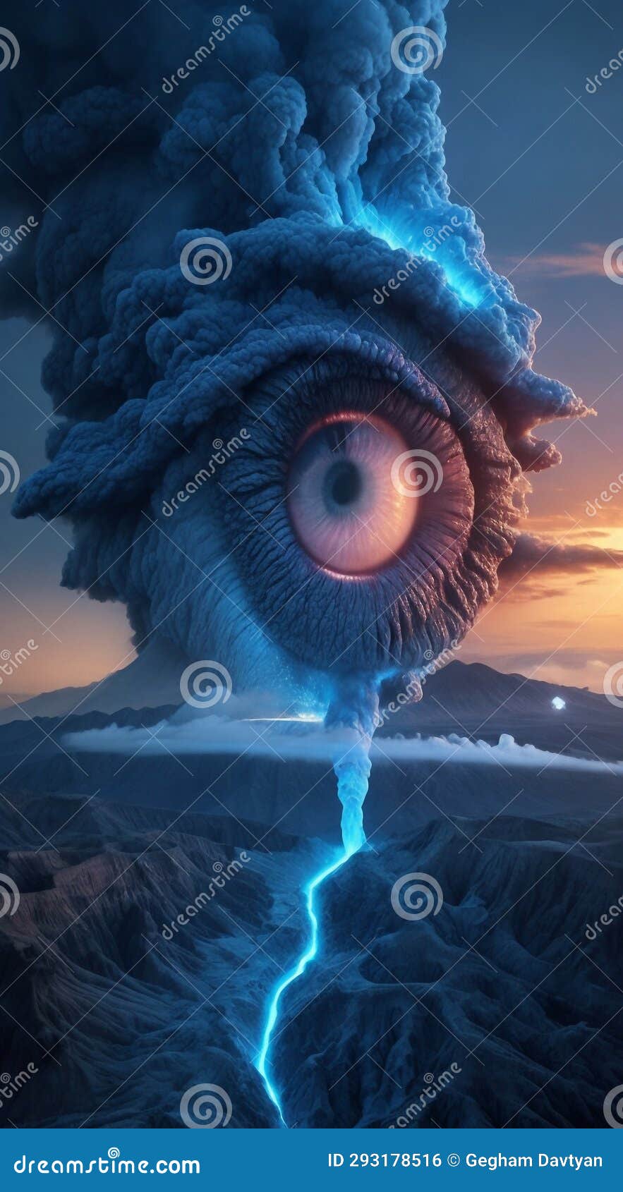 Abstract Eye, Abstract Eye with Lava, Graphiv Designed Abstract Eye, Hd ...