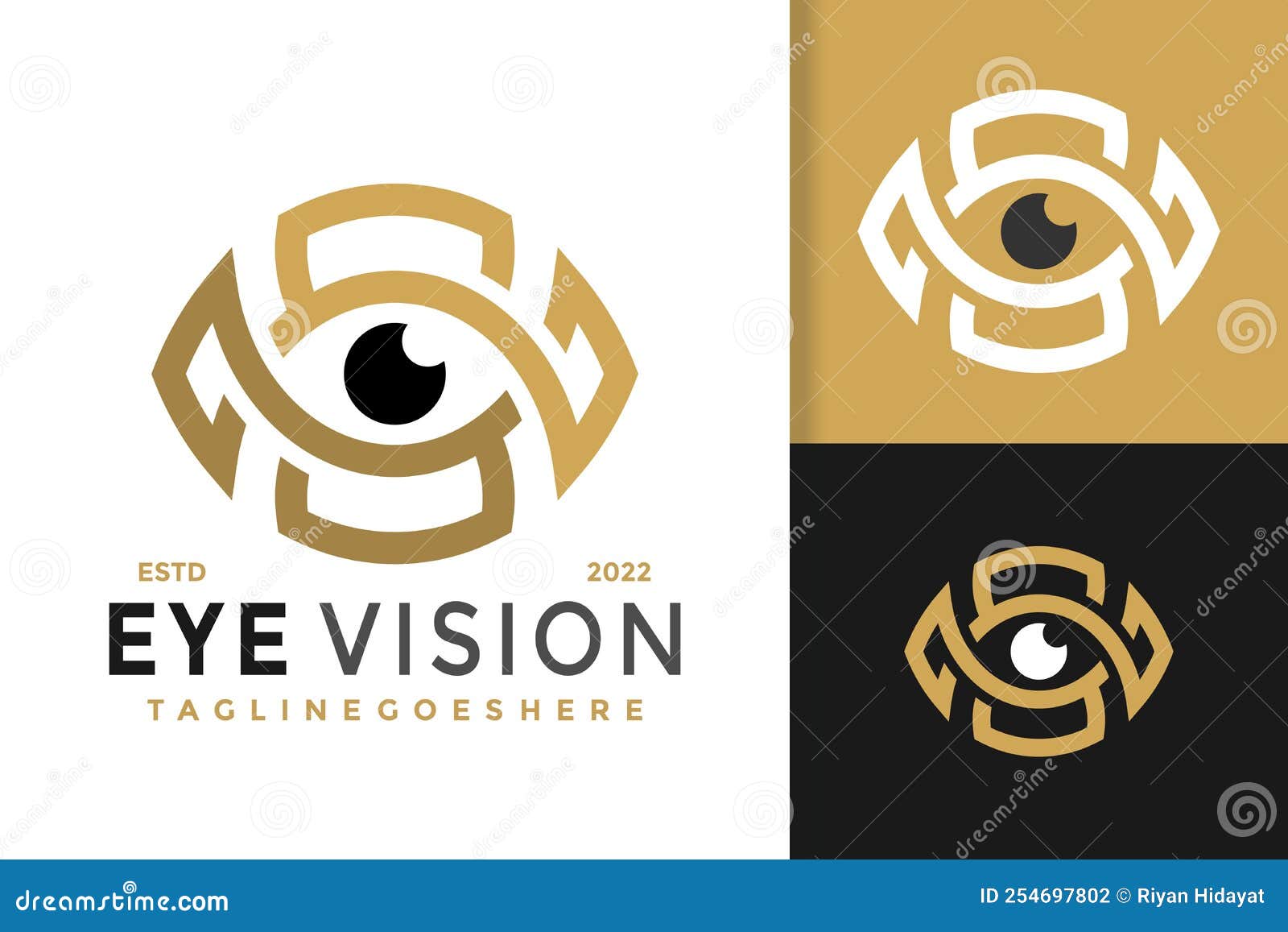 Abstract Eye Vision Logo Design, Brand Identity Logos Vector, Modern ...