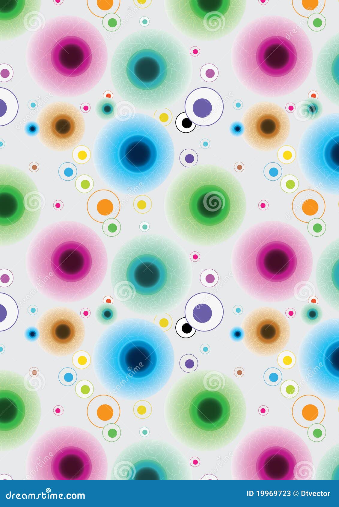 Abstract Eyeballs Background Stock Vector - Illustration of element ...