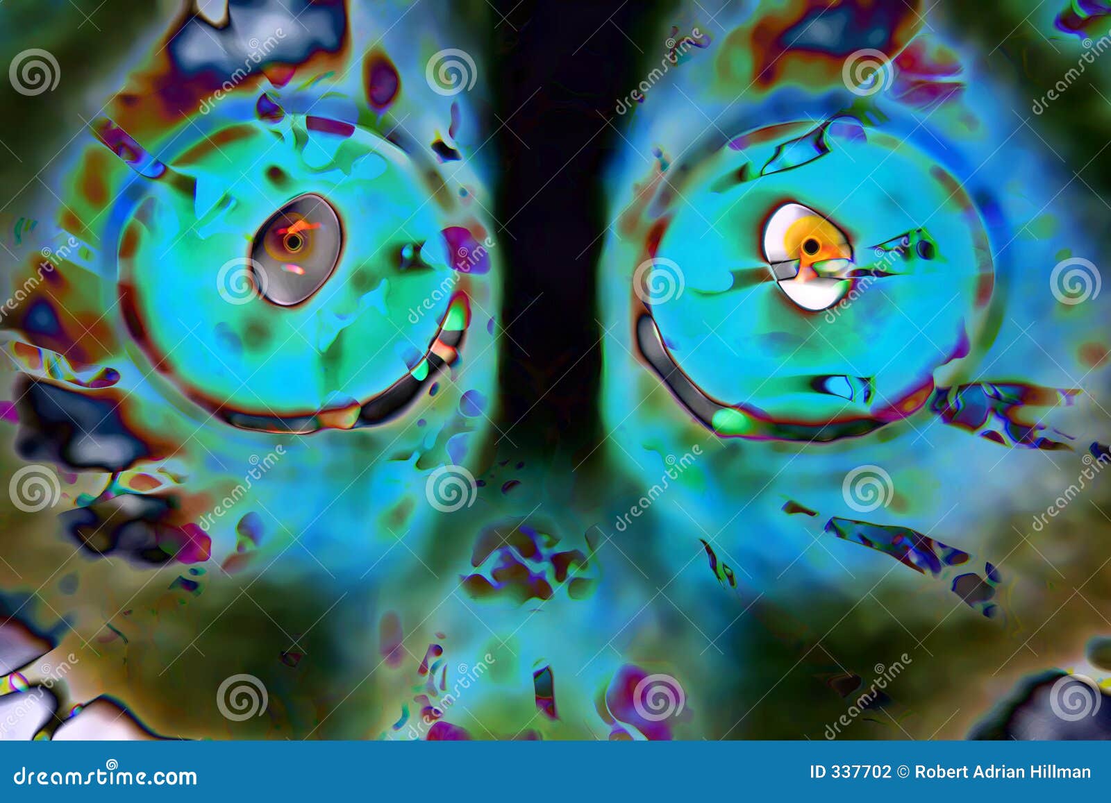 Abstract eyes stock illustration. Illustration of design - 337702