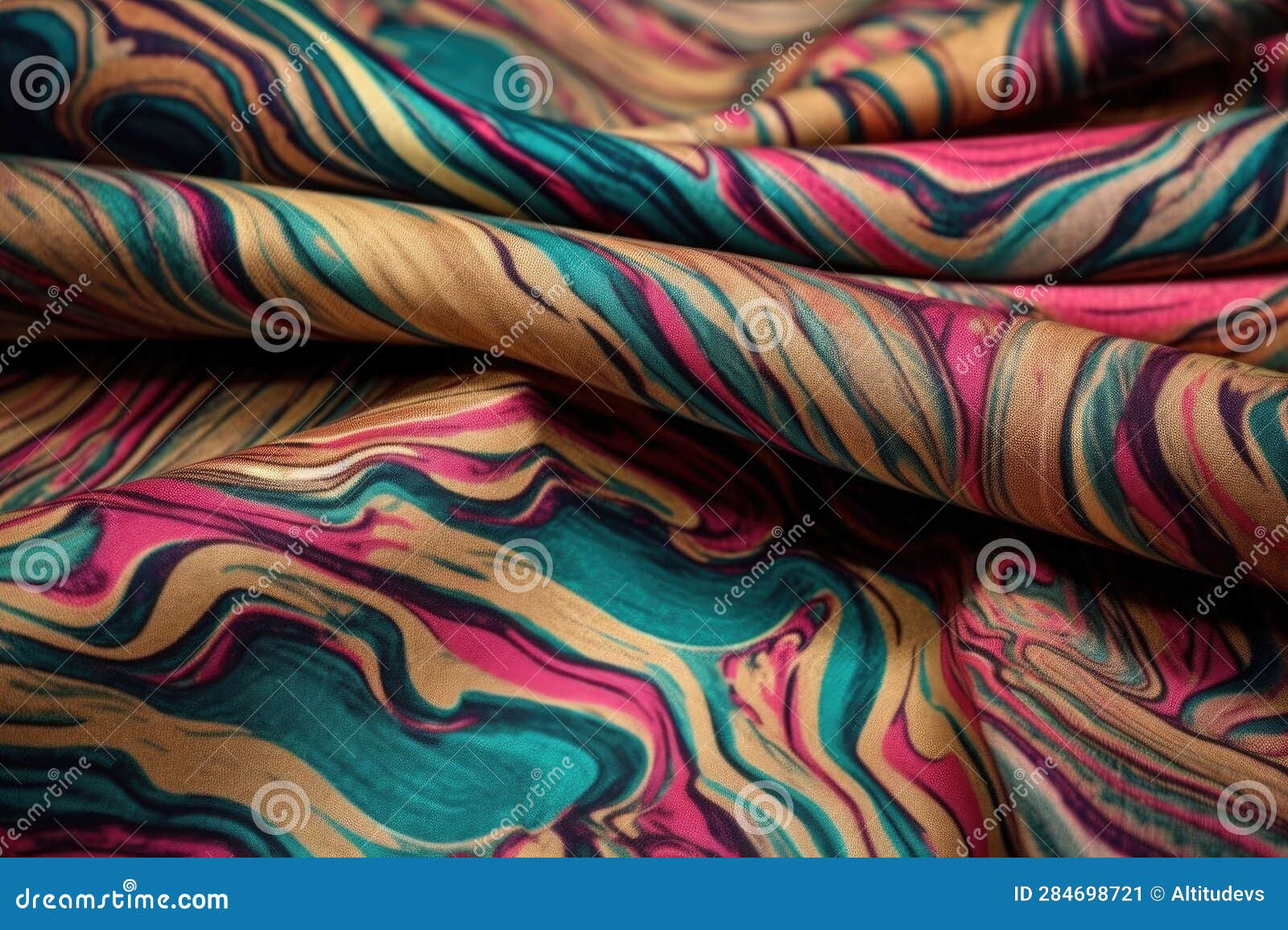 Abstract Fabric Texture, with Bright and Bold Colors, for Modern ...